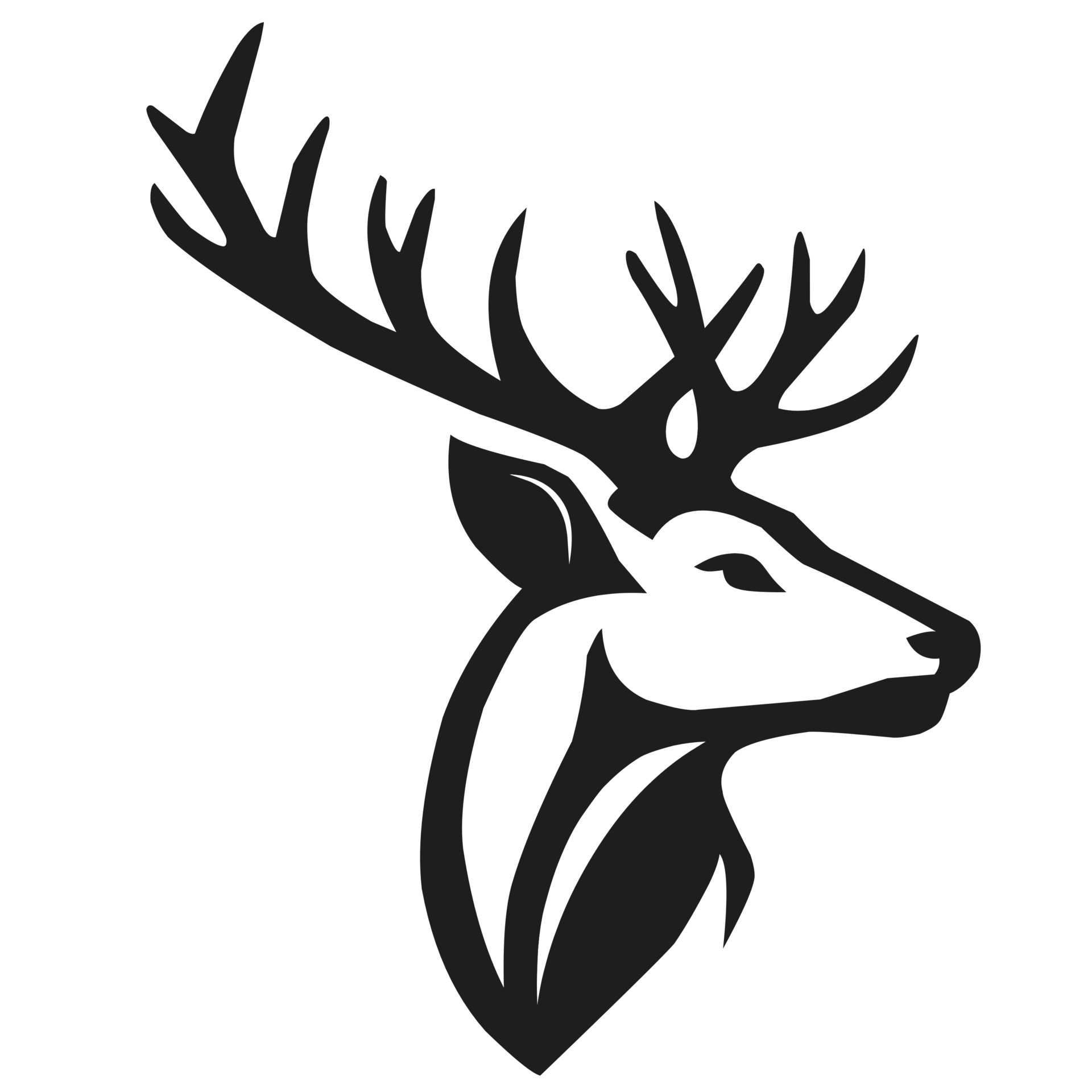deer head logo 34637951 PNG