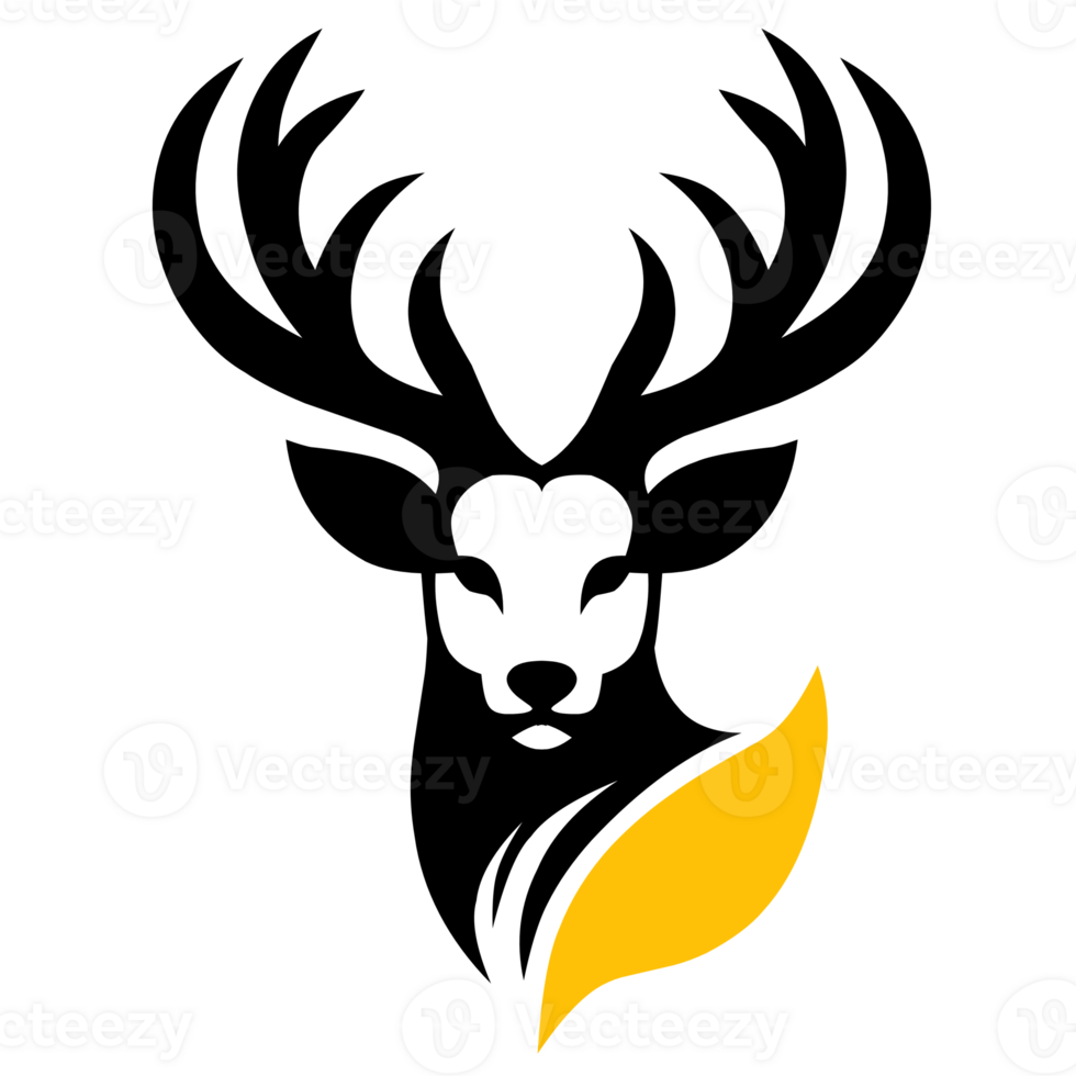 deer head logo 34637954 PNG