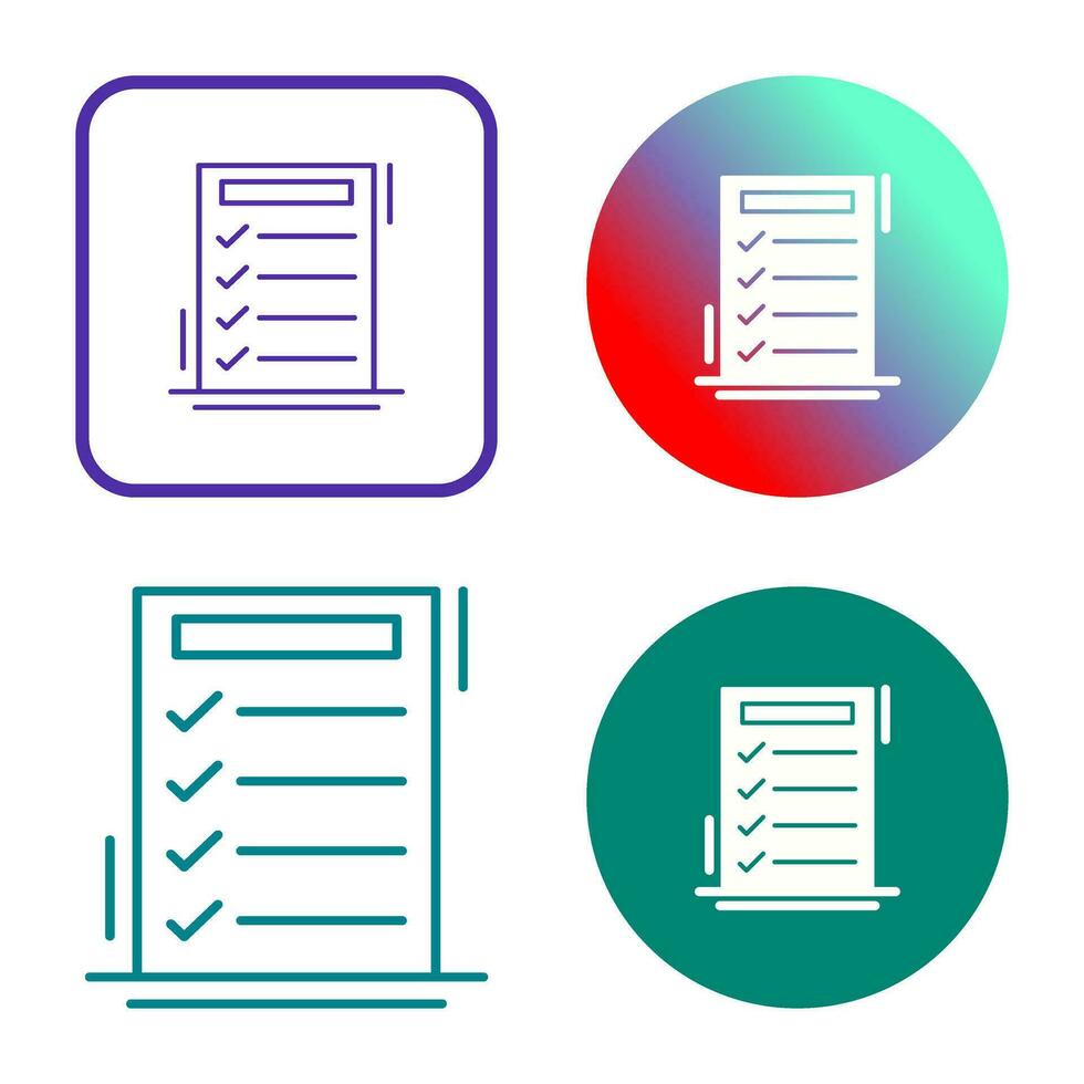 To-do List Vector Icon 34645834 Vector Art at Vecteezy