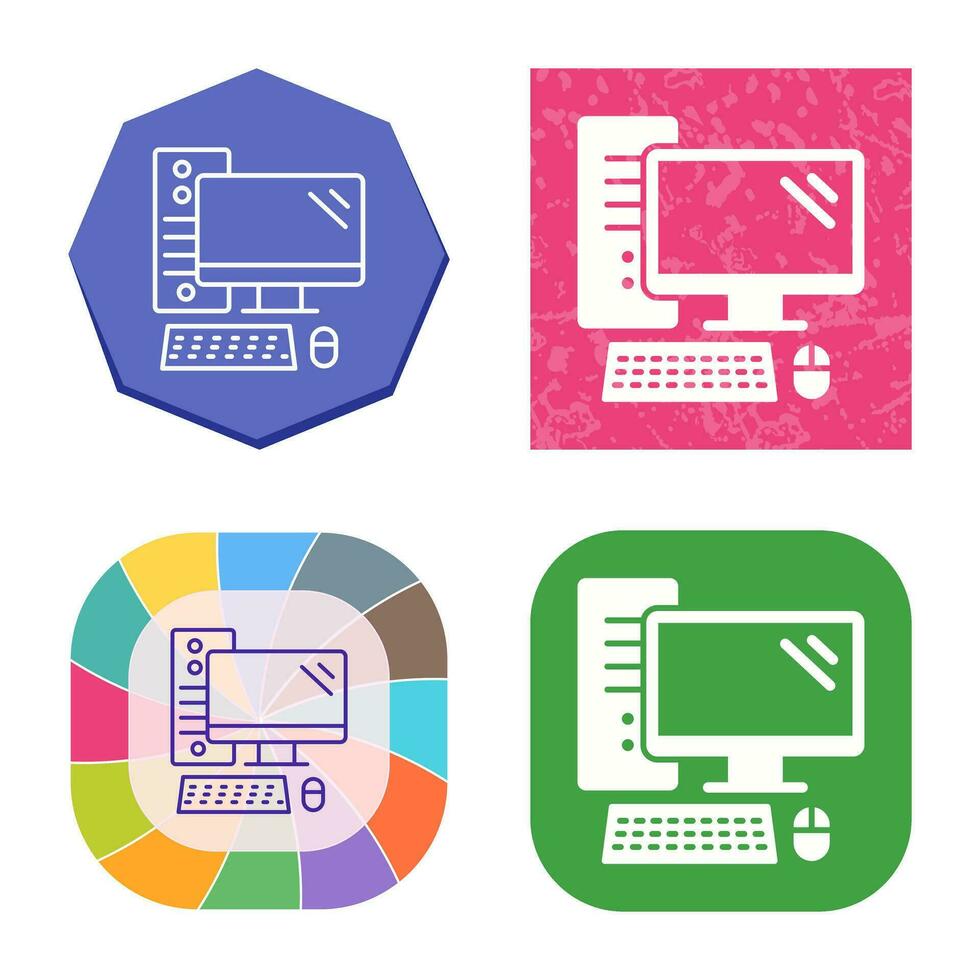 Computer Vector Icon 34651362 Vector Art at Vecteezy