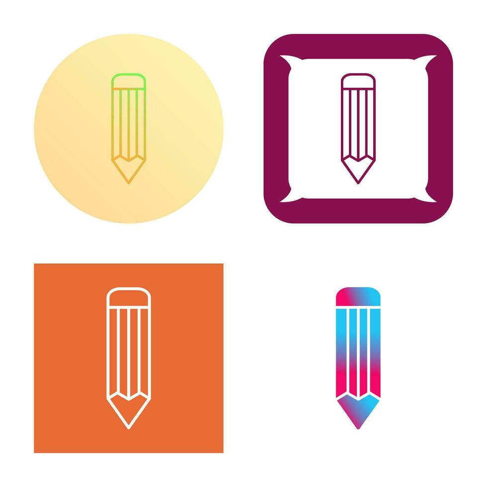 Unique Pencil Vector Icon 34665450 Vector Art at Vecteezy
