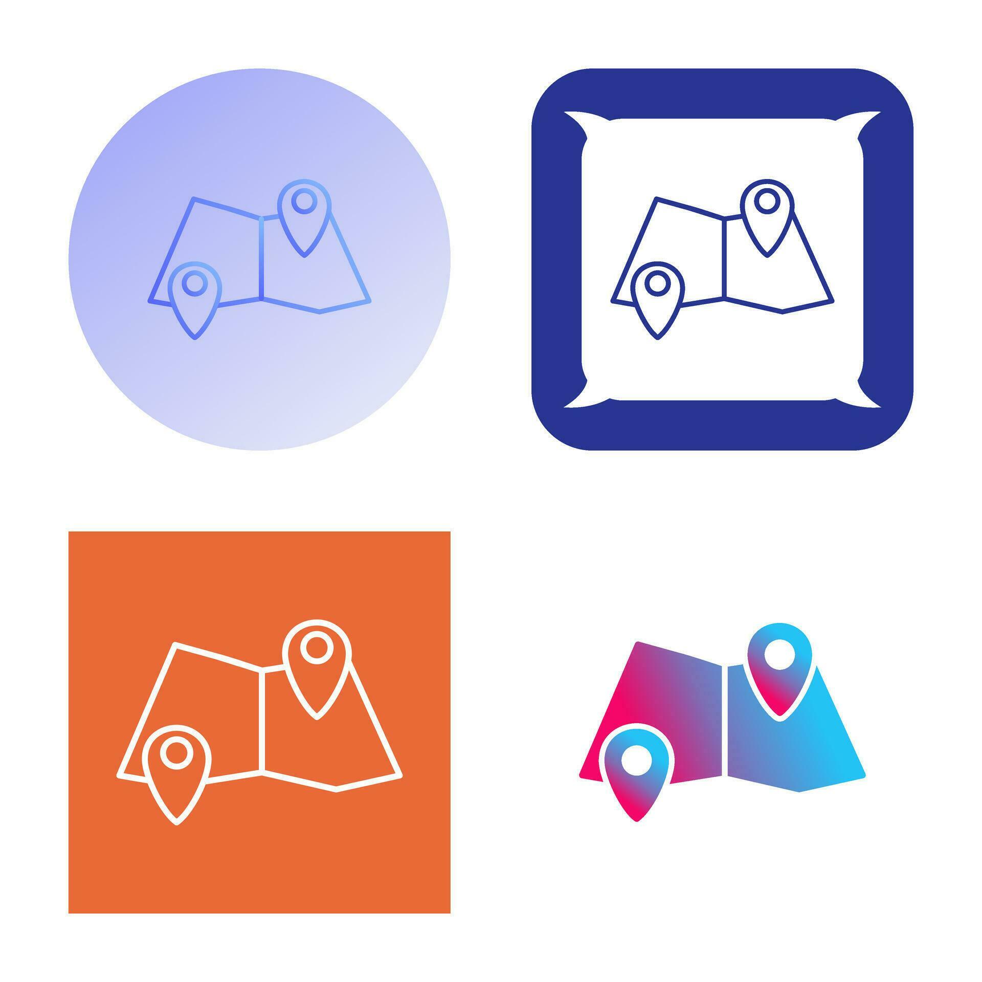Folded Map Vector Icon 34665730 Vector Art at Vecteezy