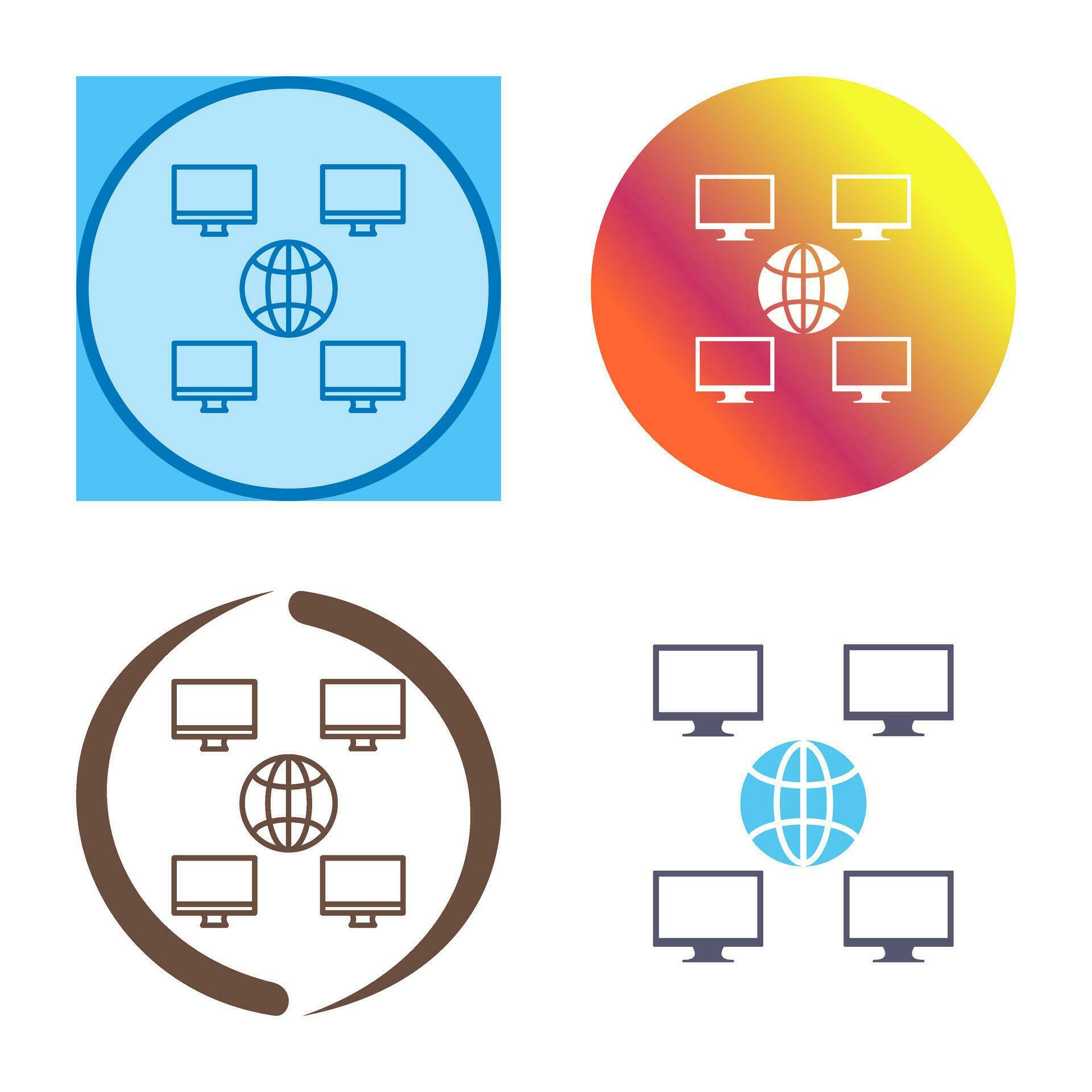 Unique Company Network Vector Icon 34667203 Vector Art at Vecteezy