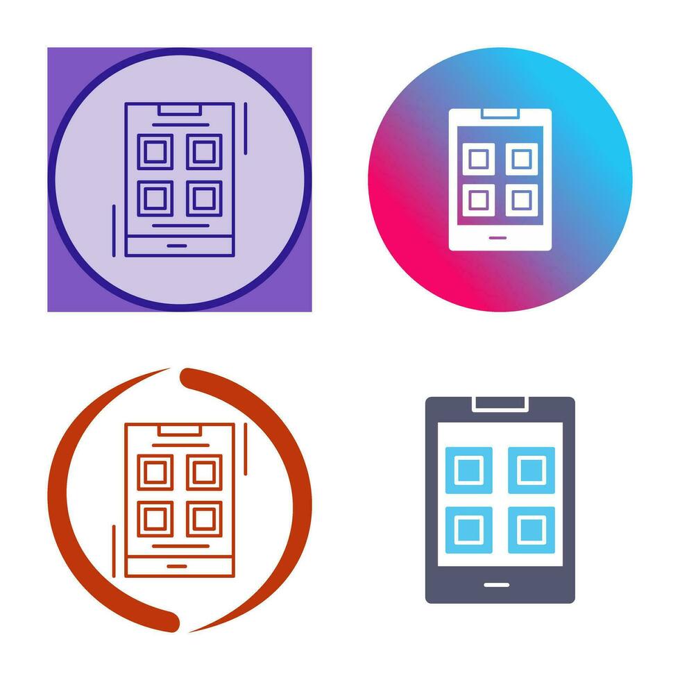 Apps Vector Icon 34667913 Vector Art at Vecteezy