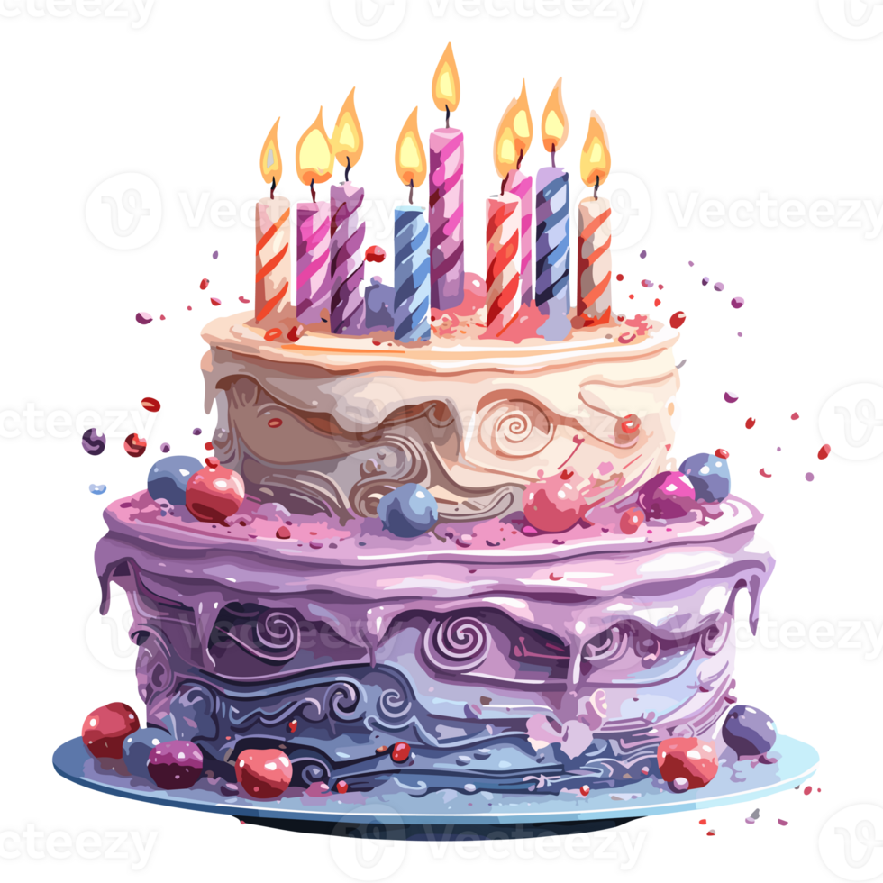 Birthday Cake with candles isolated transparent background 34673907 PNG Birthday Cake with candles isolated transparent background 34673907 PNG