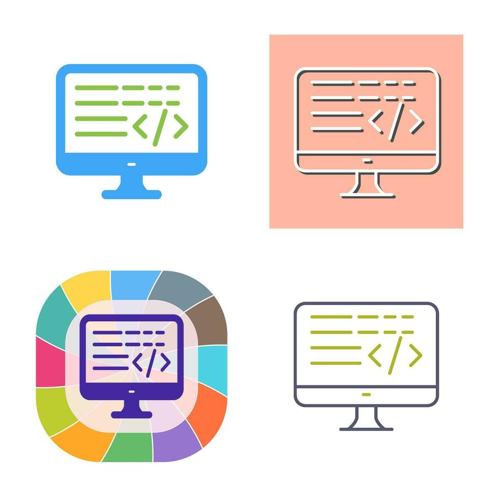 Coding Vector Icon 34678476 Vector Art at Vecteezy