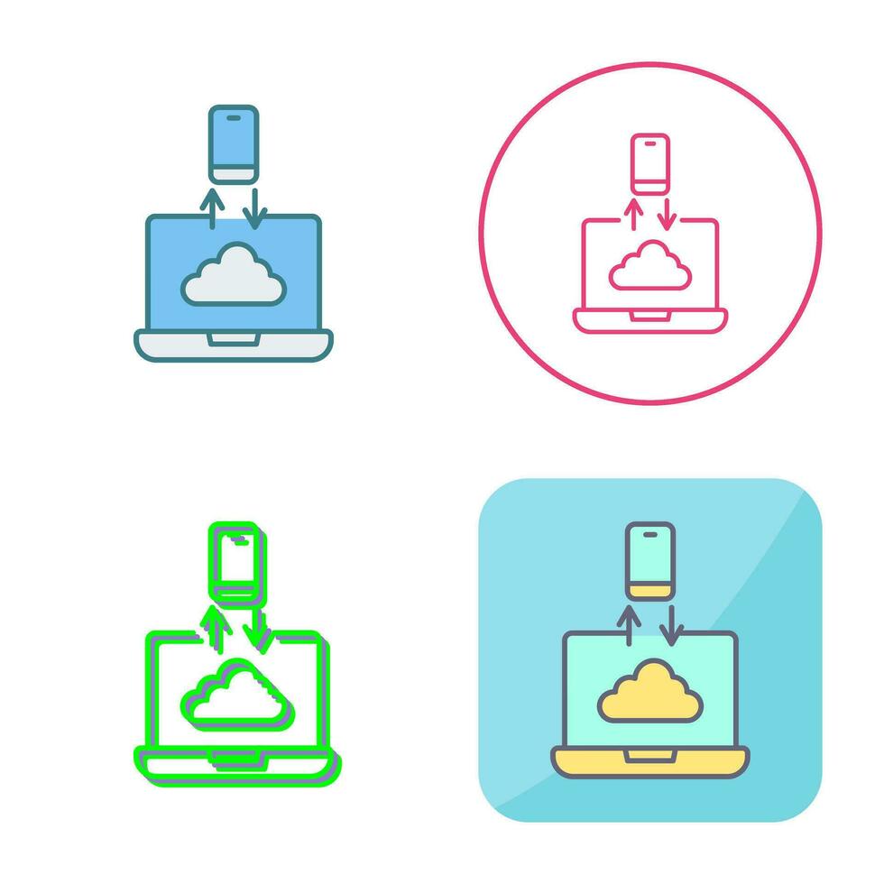 Data Transfer Vector Icon 34683218 Vector Art at Vecteezy