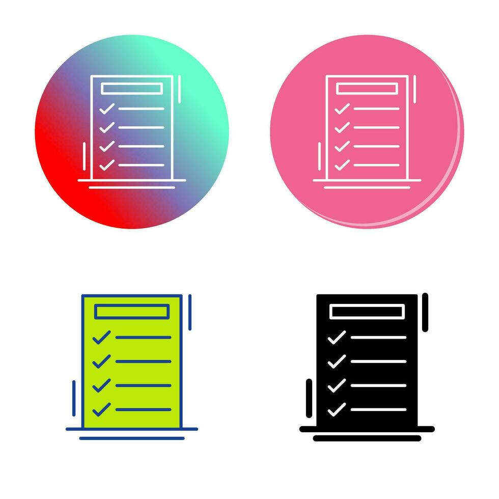 To-do List Vector Icon 34685266 Vector Art at Vecteezy