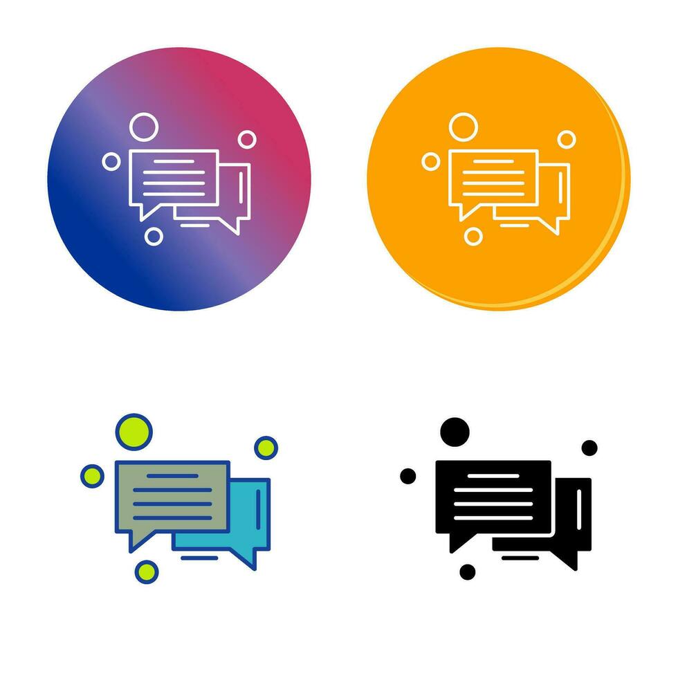 Message Bubble Vector Icon 34685336 Vector Art at Vecteezy