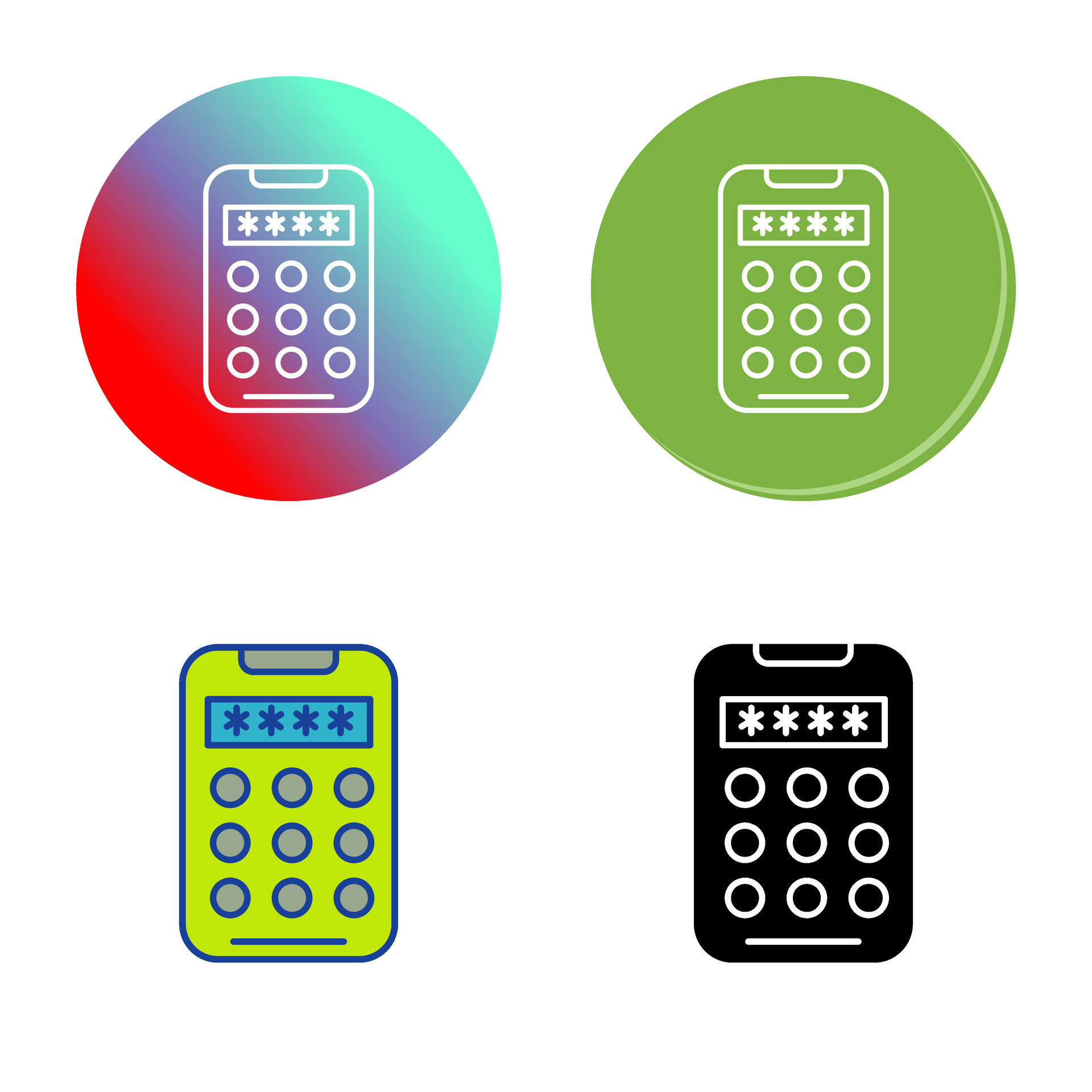 Pin Code Vector Icon 34685844 Vector Art at Vecteezy