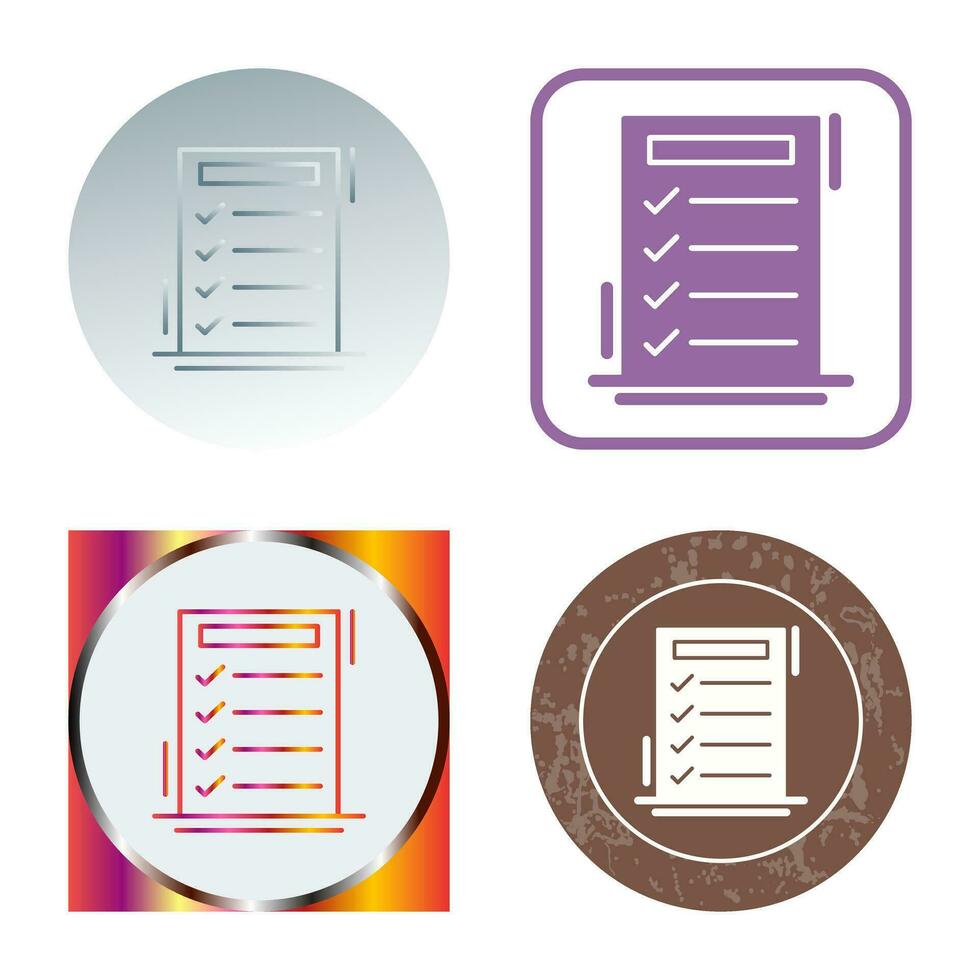 To-do List Vector Icon 34686835 Vector Art at Vecteezy