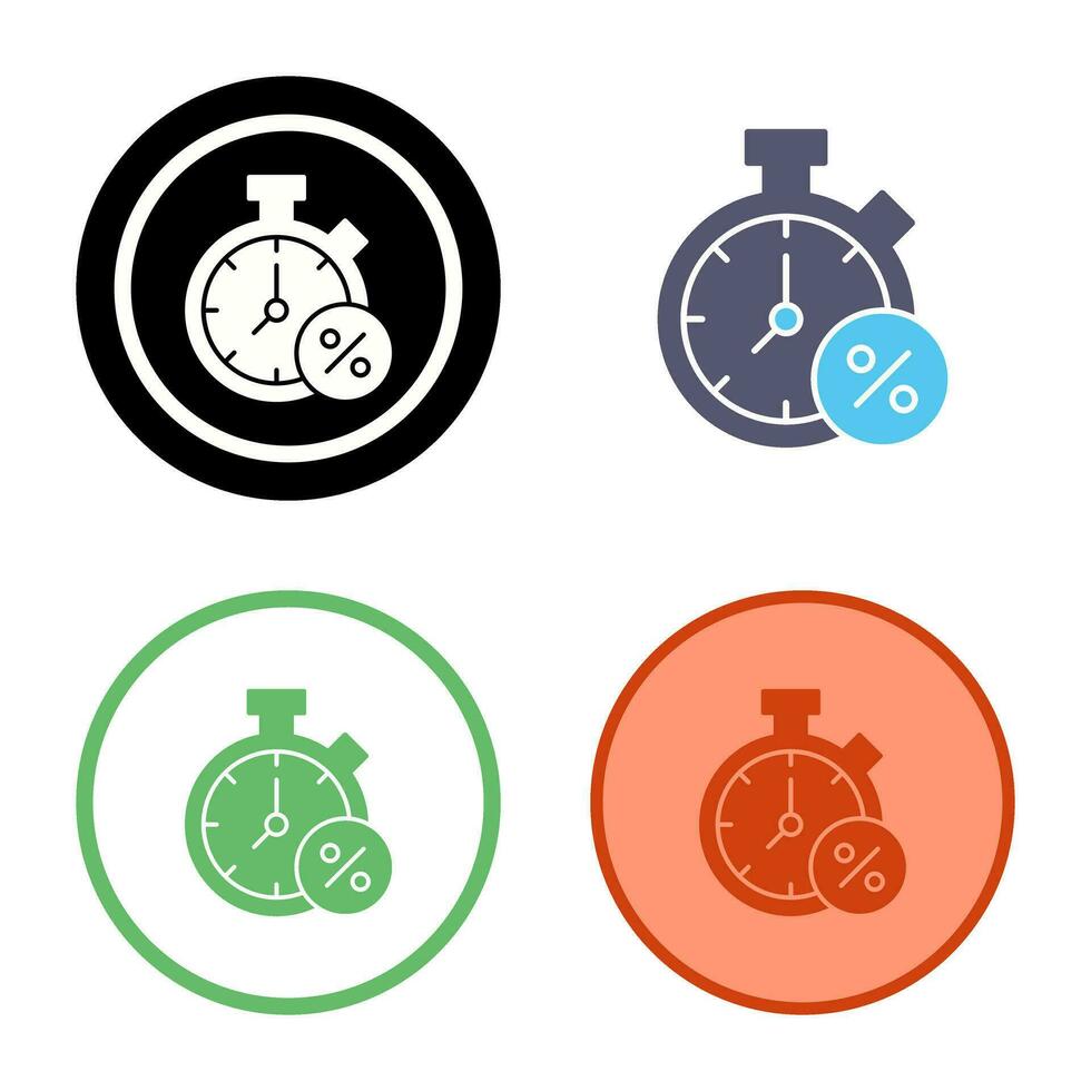 Timer Vector Icon 34688384 Vector Art at Vecteezy