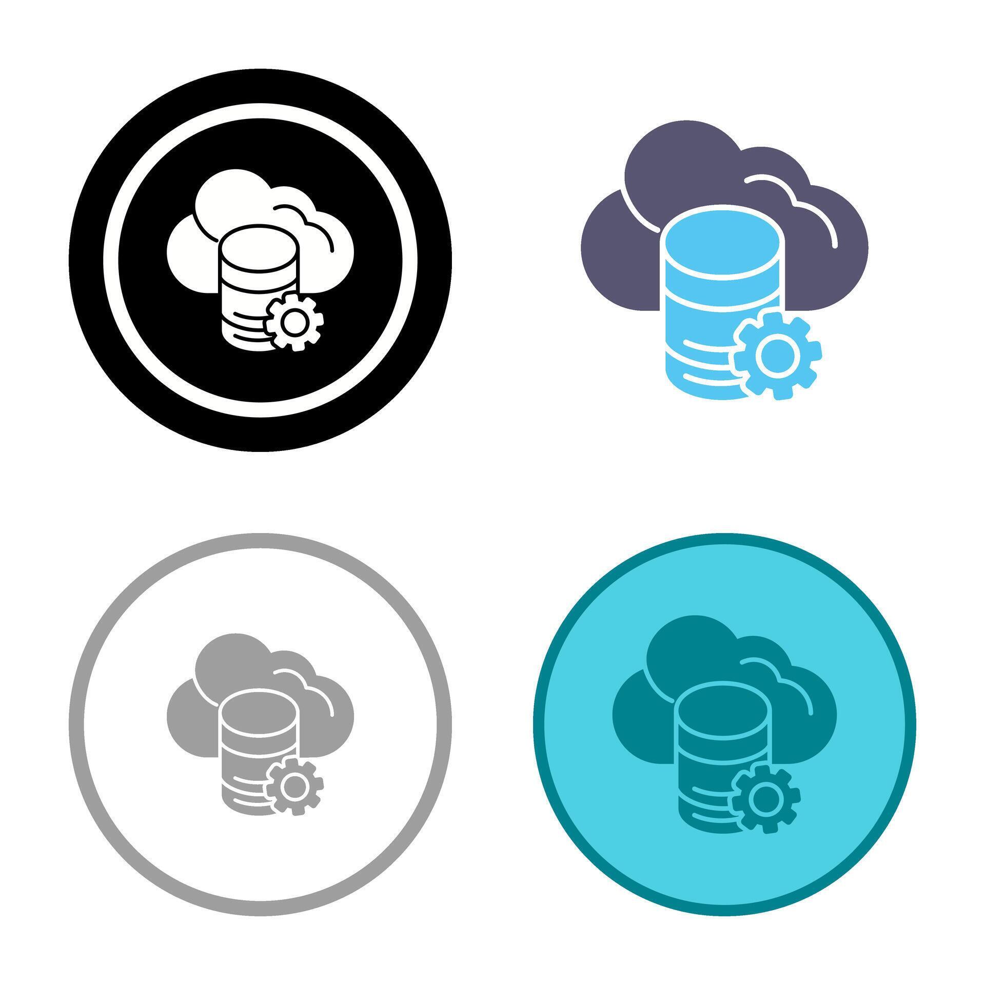 Cloud Data Vector Icon 34688896 Vector Art at Vecteezy