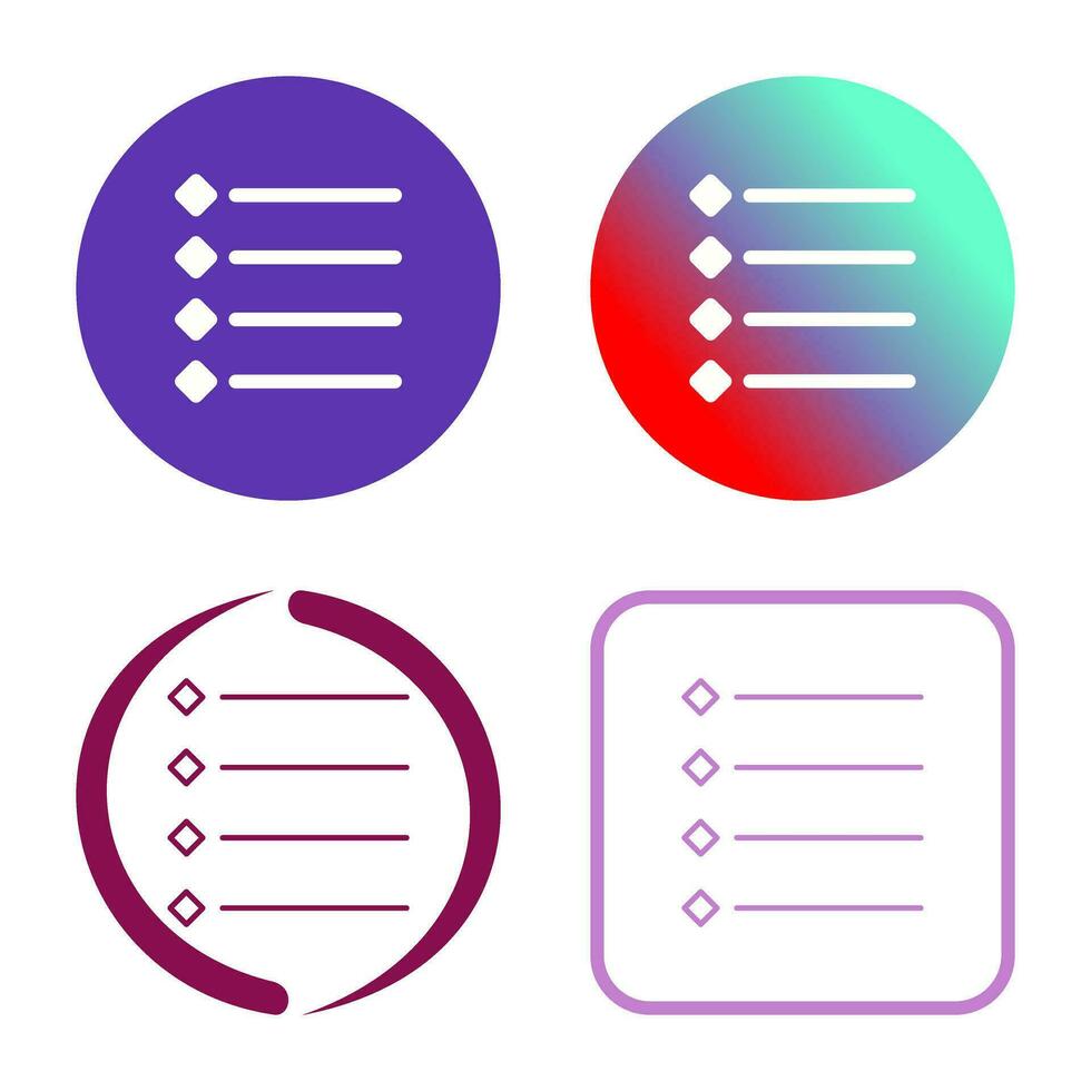 Unique Bulleted list Vector Icon 34691818 Vector Art at Vecteezy Unique Bulleted list Vector Icon 34691818 Vector Art at Vecteezy
