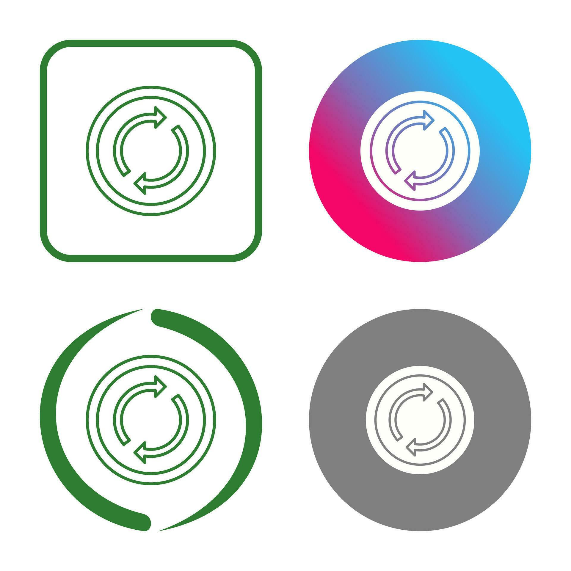 Loop Vector Icon 34692791 Vector Art at Vecteezy