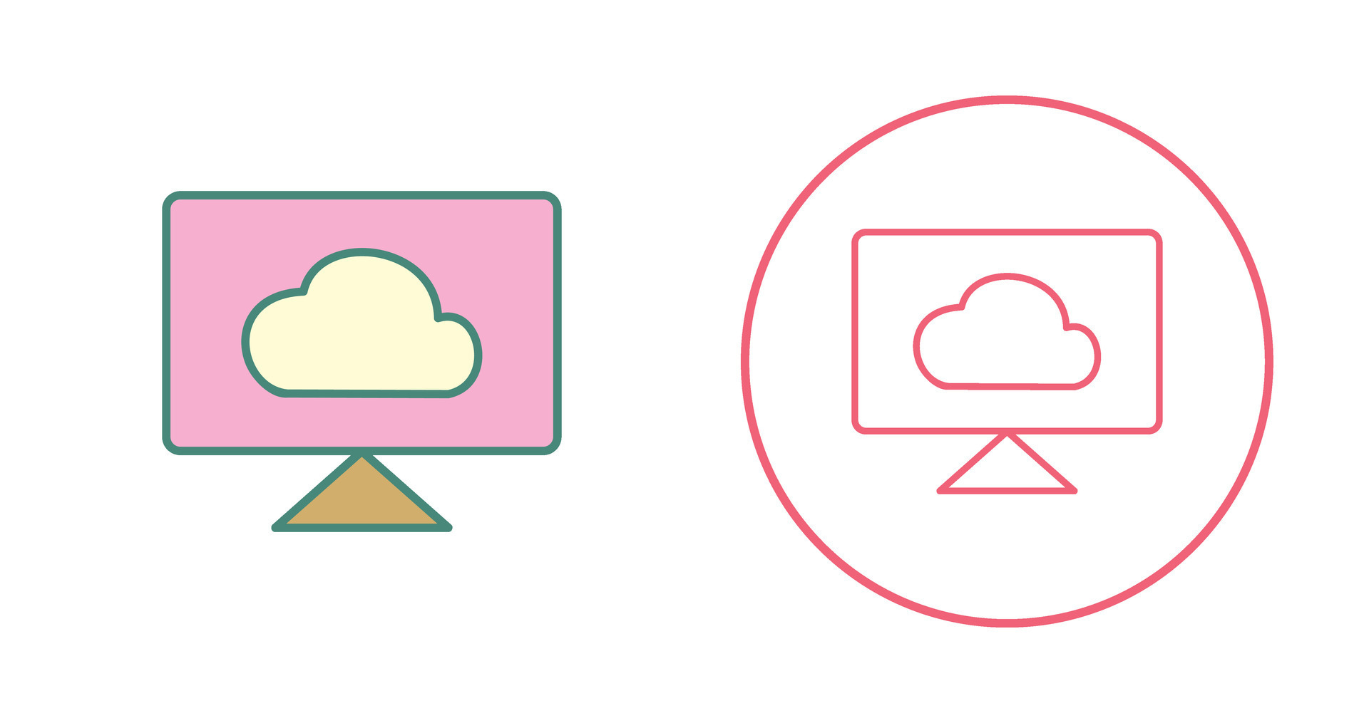 Cloud System Vector Icon 34696032 Vector Art at Vecteezy