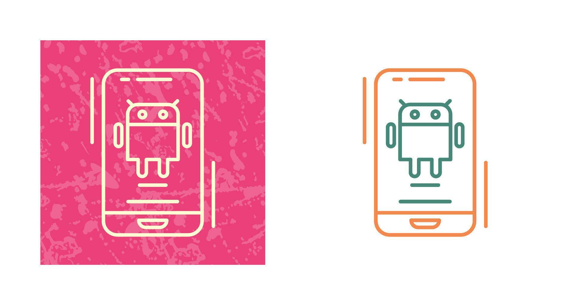 Android Vector Icon 34698679 Vector Art at Vecteezy