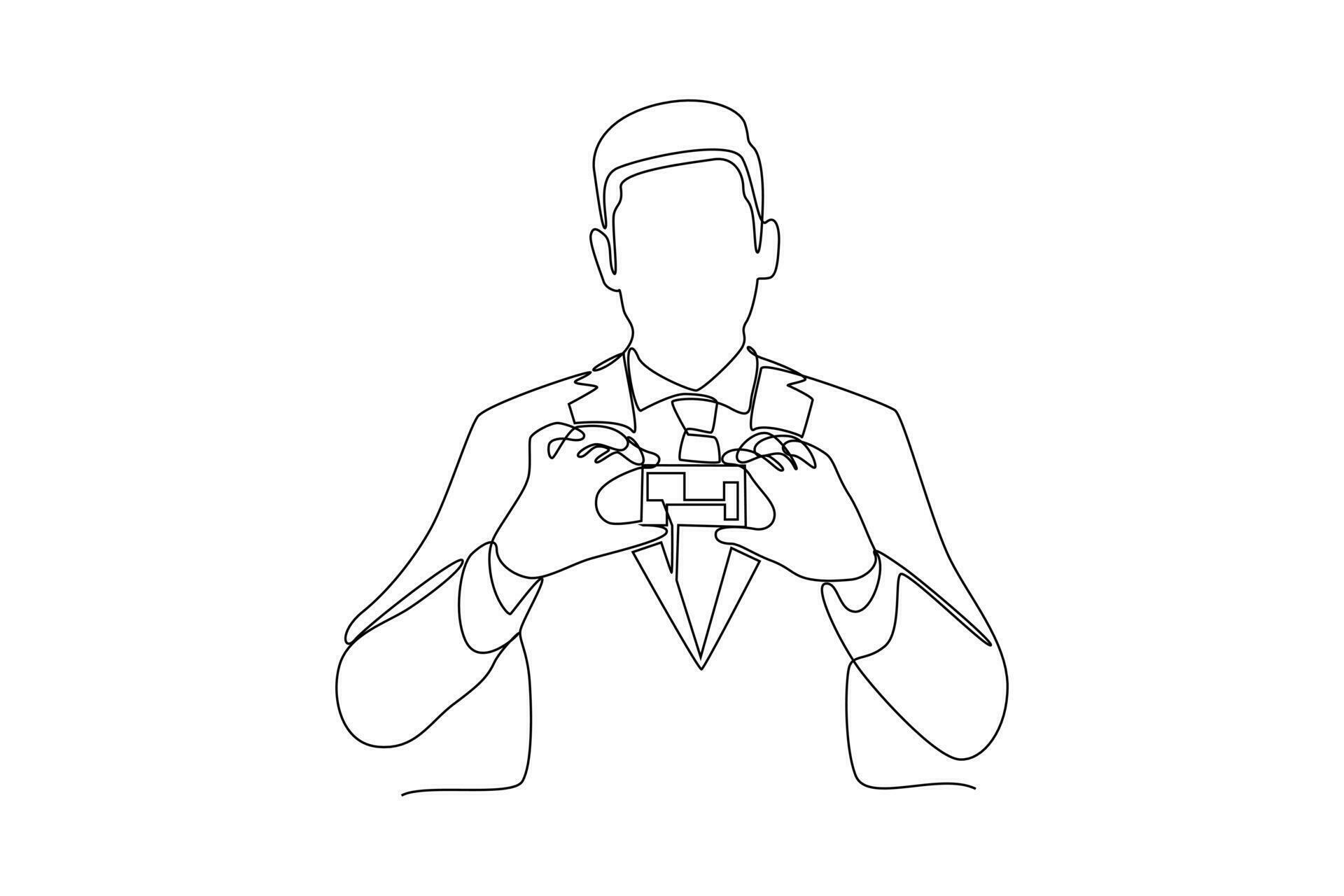 Continuous One Line Drawing Face Recognition Voice Authentication And Retina Scanning