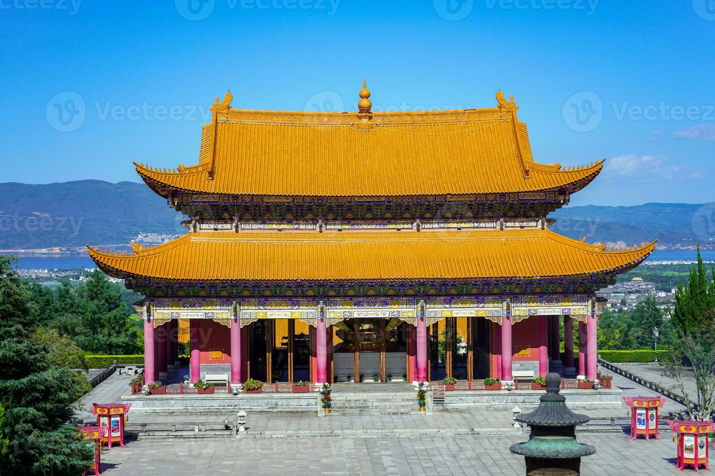 Chong Sheng Temple, Dali city, China, an ancient famous tourist ... Chong Sheng Temple, Dali city, China, an ancient famous tourist ...