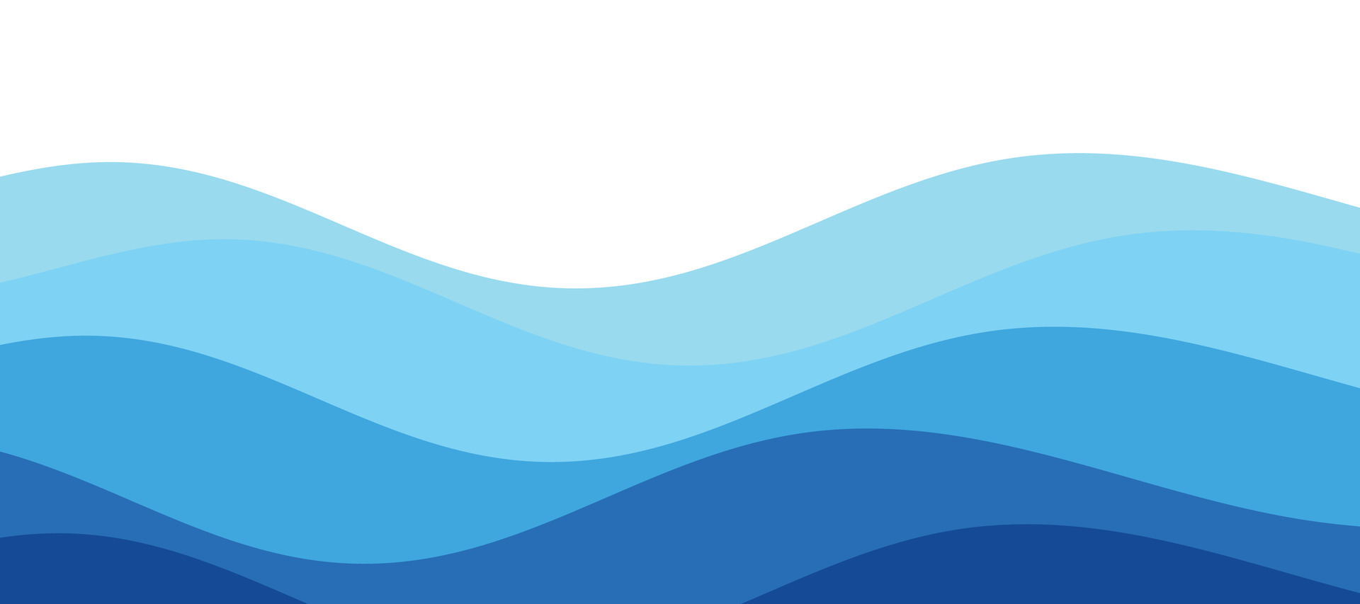 Blue Ocean Wave Layer Vector Background Illustration 34710975 Vector ...