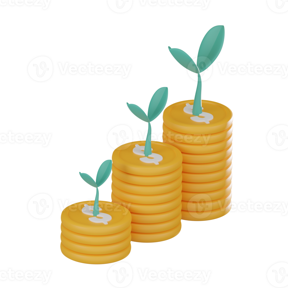 Visualizing Financial Growth, Money Tree 3D render. 34715402 PNG Visualizing Financial Growth, Money Tree 3D render. 34715402 PNG