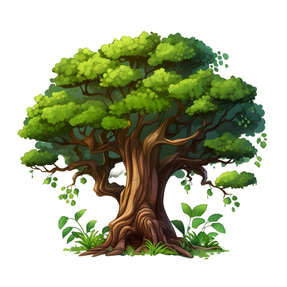 AI generated Old Big Tree 34723069 PNG