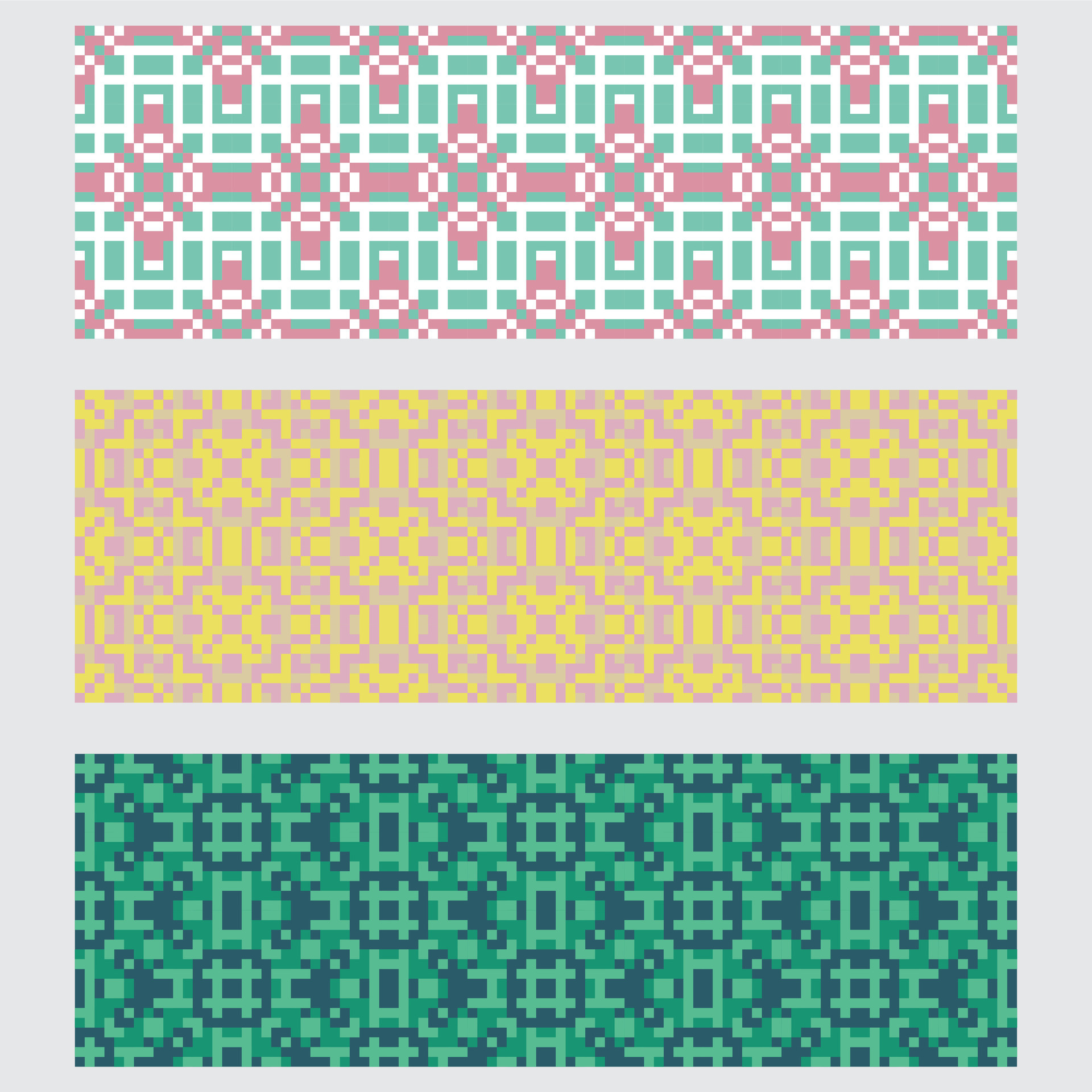 Four Different Colored Geometric Patterns 34723769 Vector Art At Vecteezy