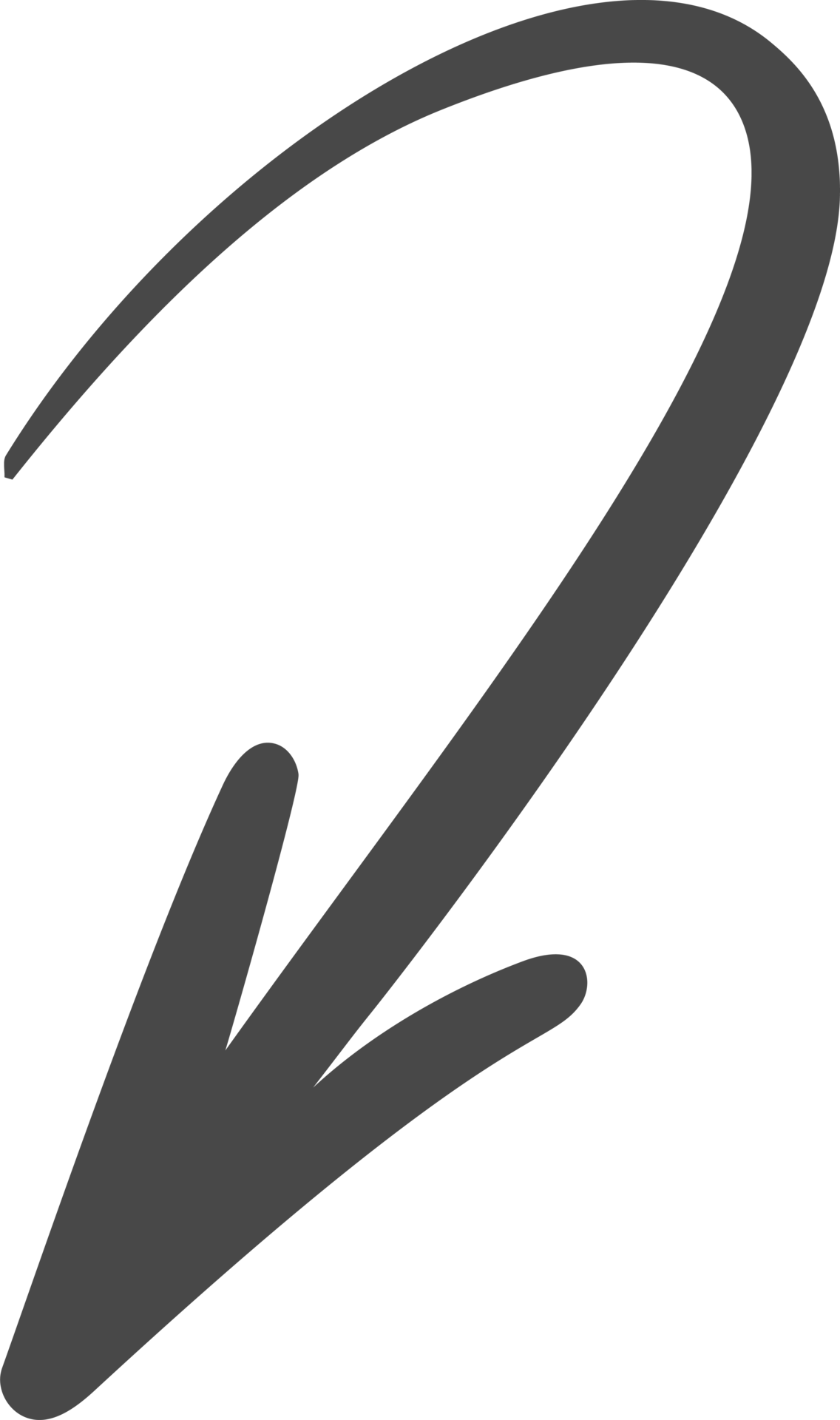 Doodle Arrow Hand Drown Lines And Curve Scribbles Sketch Of Abstract Pointer In Different