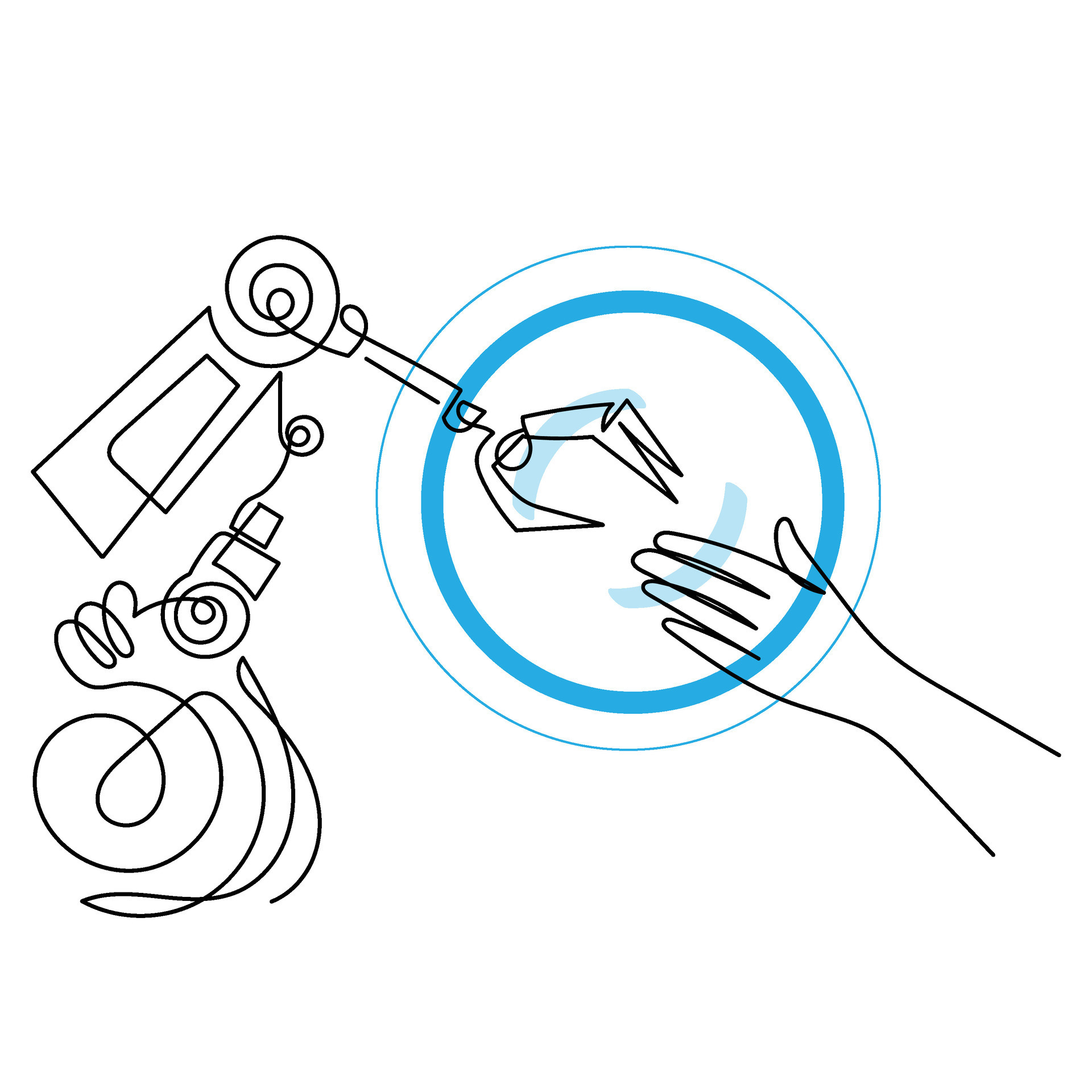 Concept art of artificial intelligence. 34746220 Vector Art at Vecteezy