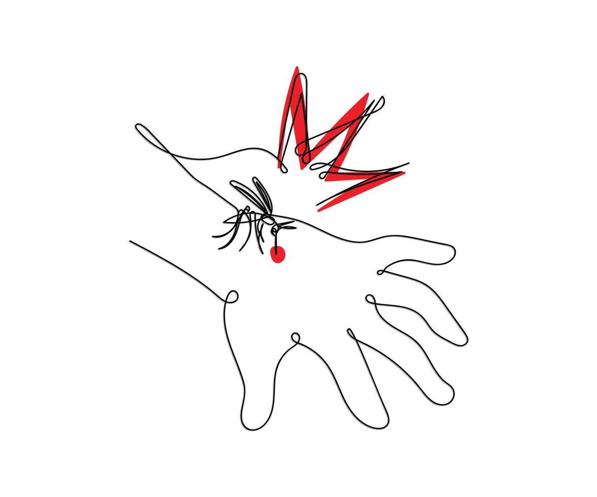 World Malaria Day Defeat Itch Save Yourself From Malaria 34746819 Vector Art At Vecteezy