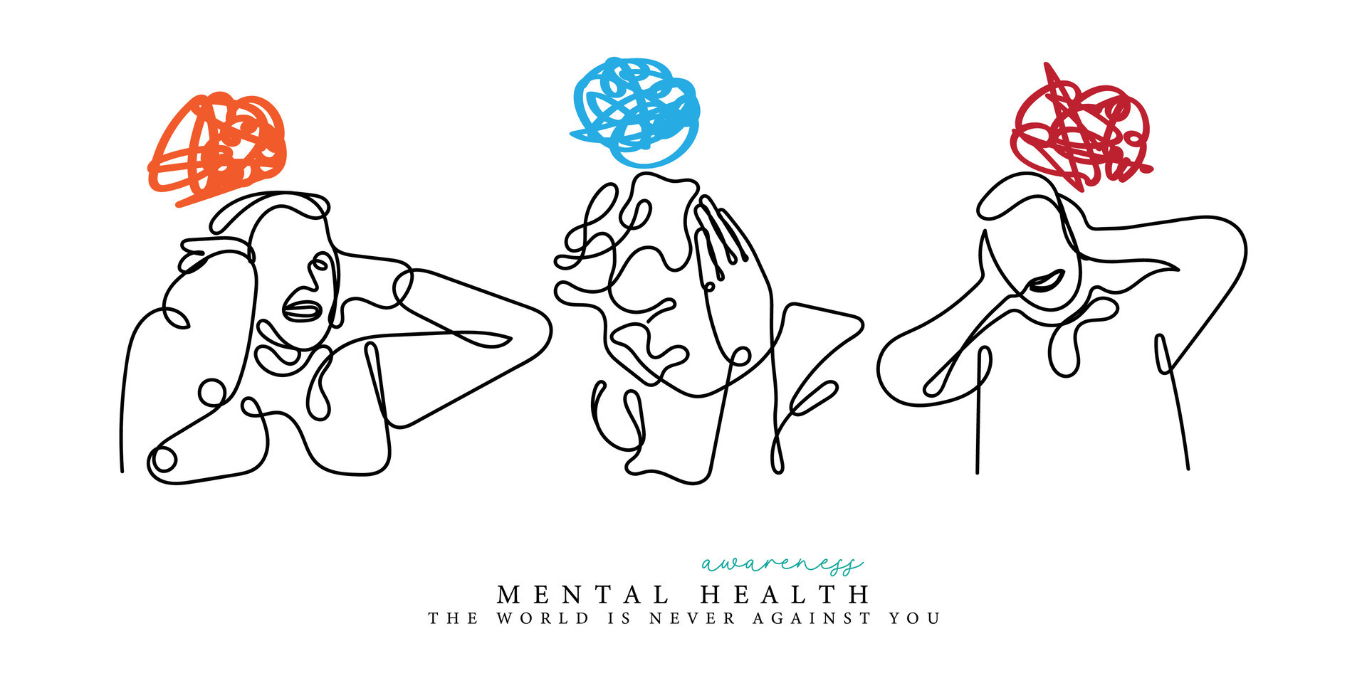 . Mental health awareness. 34747021 Vector Art at Vecteezy