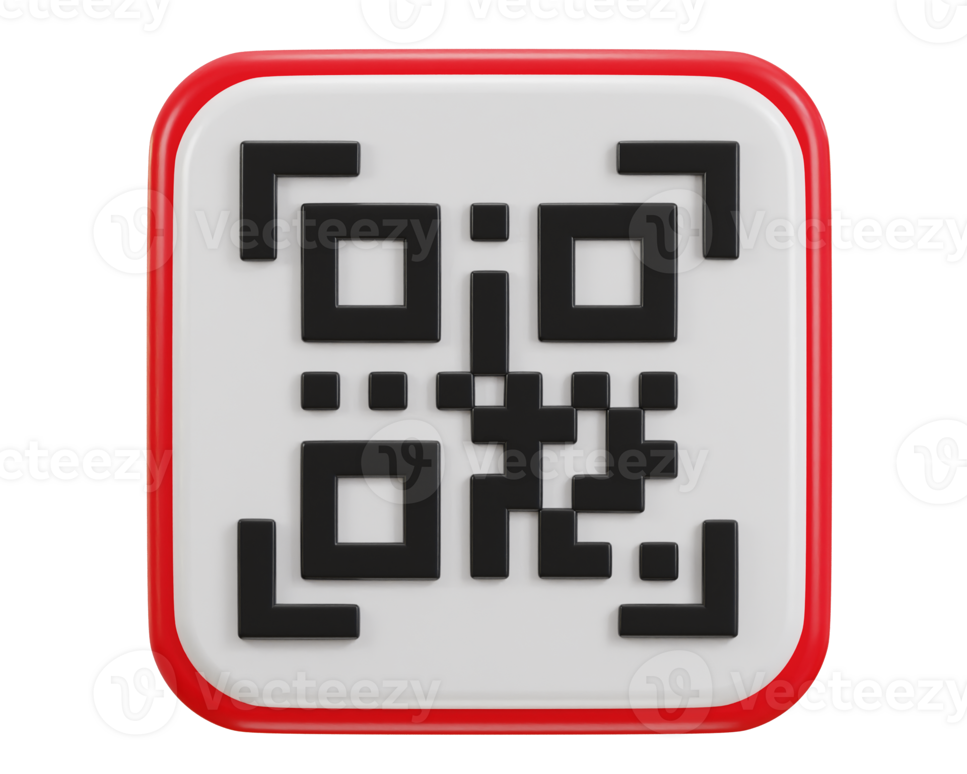 Qr Code Scanning Payment Verification Qr Code 3d Icon 34759439 Png