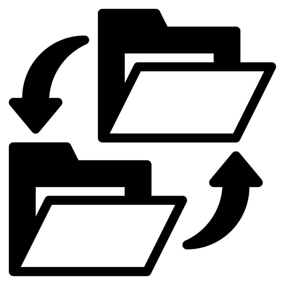 File Transfer icon illustration for uiux, infographic, web, app, etc ...