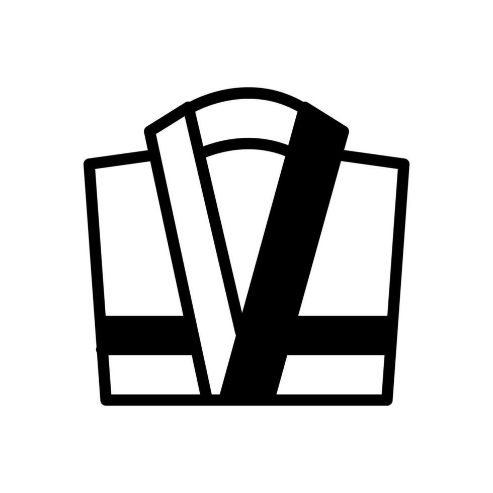 bathrobe icon solid style 34785145 Vector Art at Vecteezy