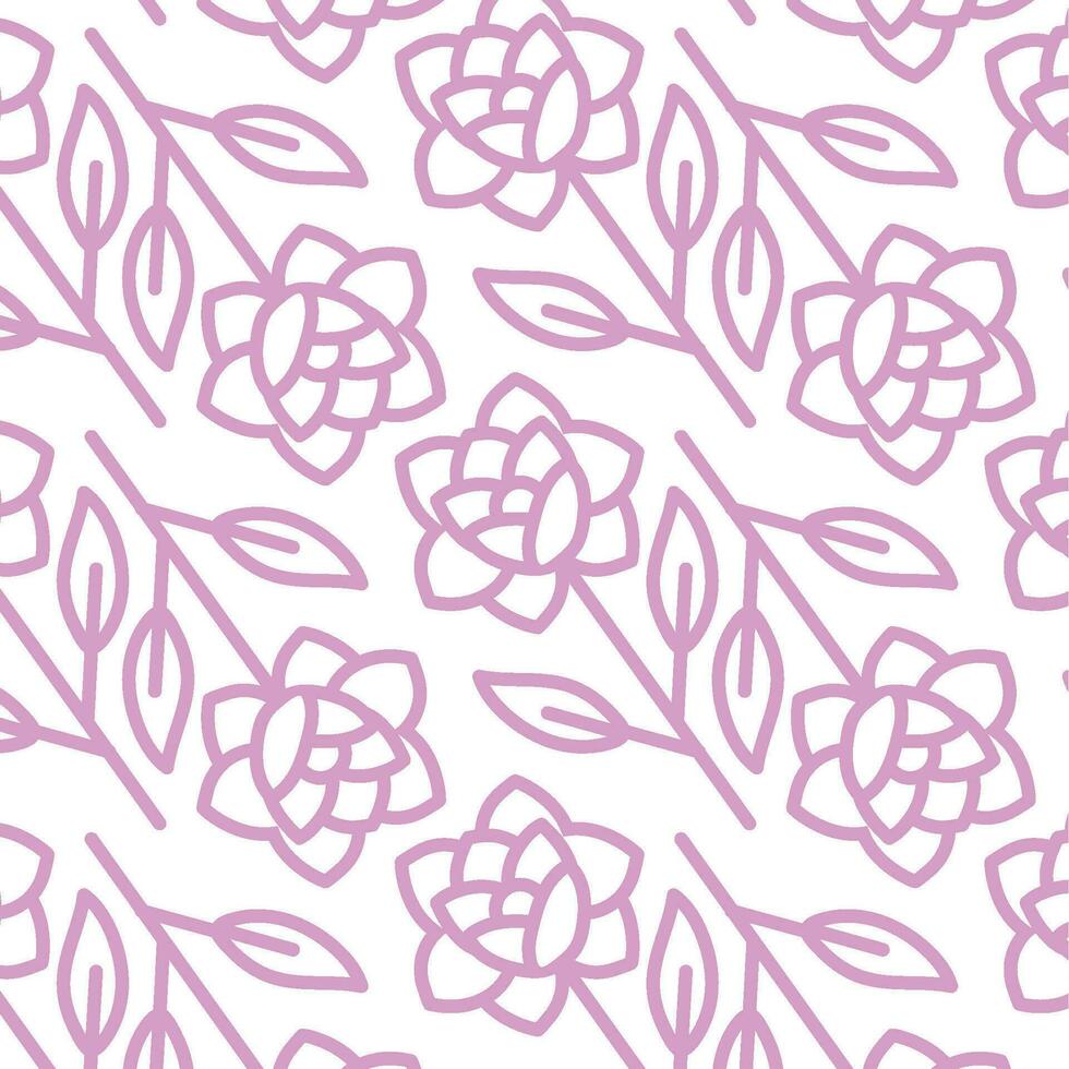 Flower icon pattern background Vector illustration 34786021 Vector Art ...