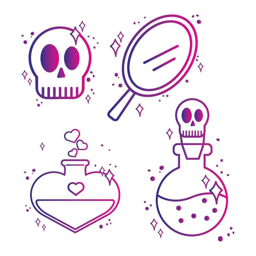 Set of different magic icons Vector illustration 34786049 Vector Art at ... Set of different magic icons Vector illustration 34786049 Vector Art at ...