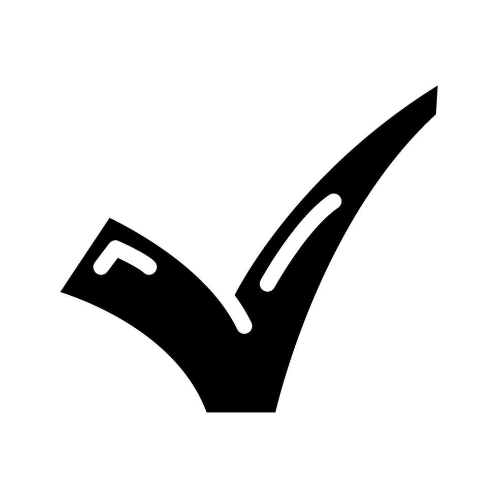 green check glyph icon vector illustration 34789973 Vector Art at Vecteezy