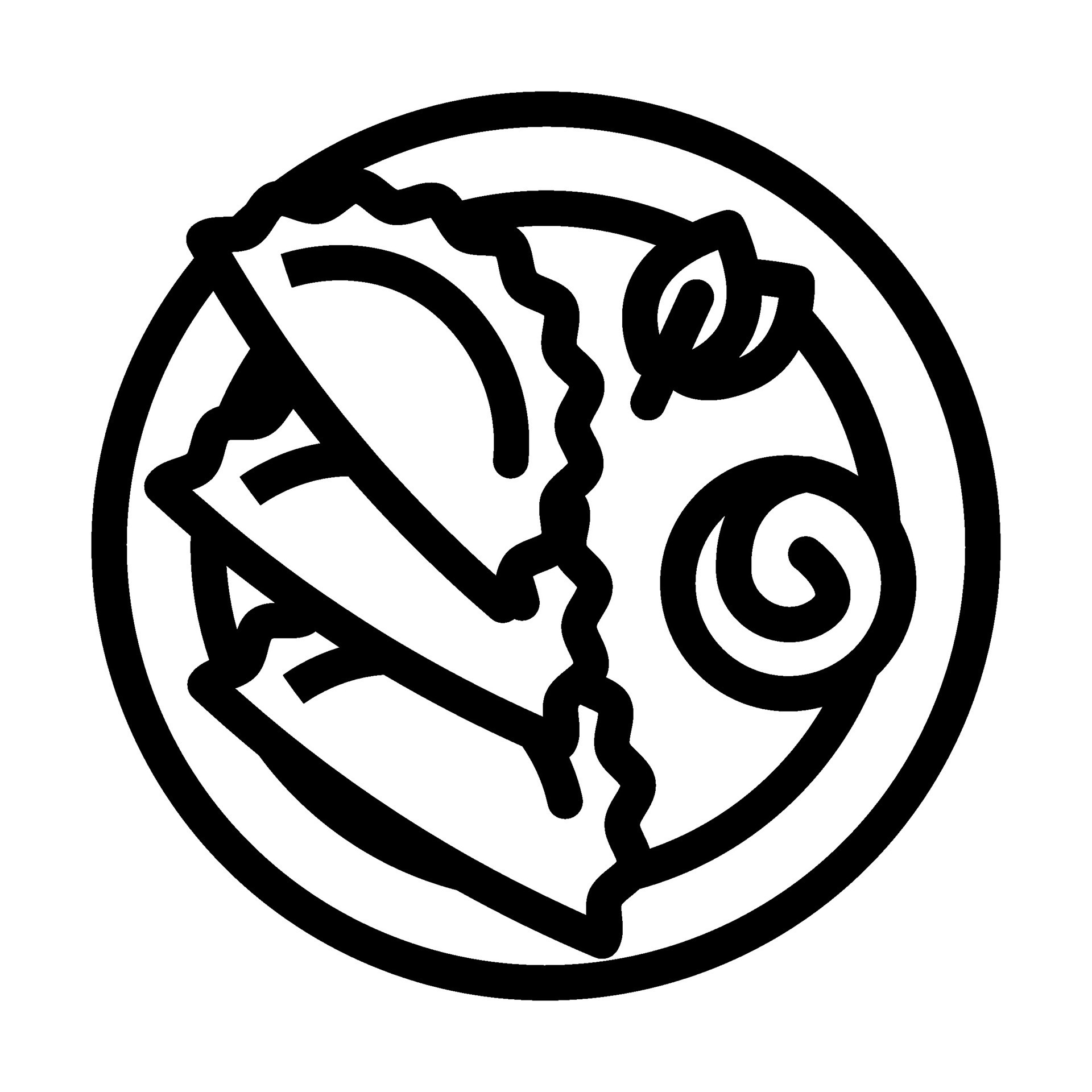 manti dumplings turkish cuisine line icon vector illustration 34790534 ... manti dumplings turkish cuisine line icon vector illustration 34790534 ...
