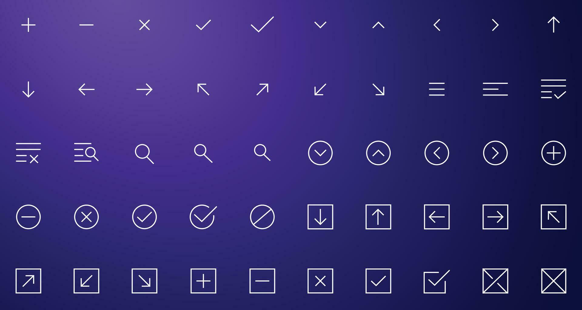 UI Design flat Icon Pack Vector web icons, Basic Ui Icons. Vector illustration 34794642 Vector ...