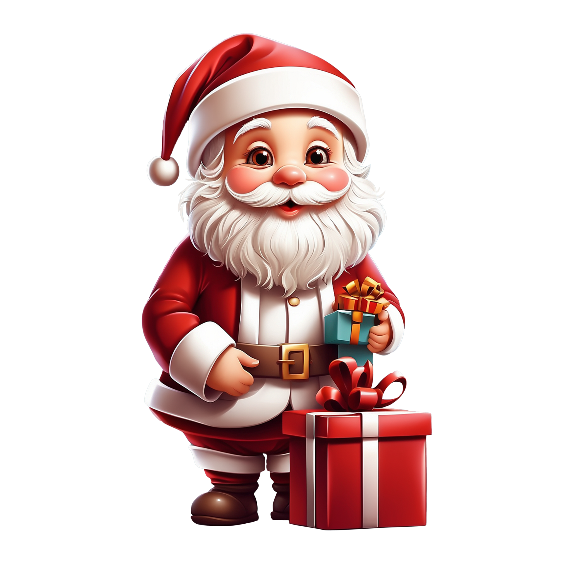 Ai Generated Cute Christmas Santaclaus 34794772 Png