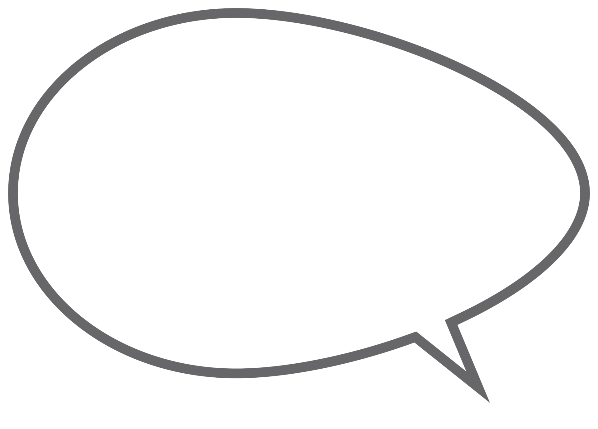 Speak bubble text, chatting box, message box outline cartoon 34798788 PNG