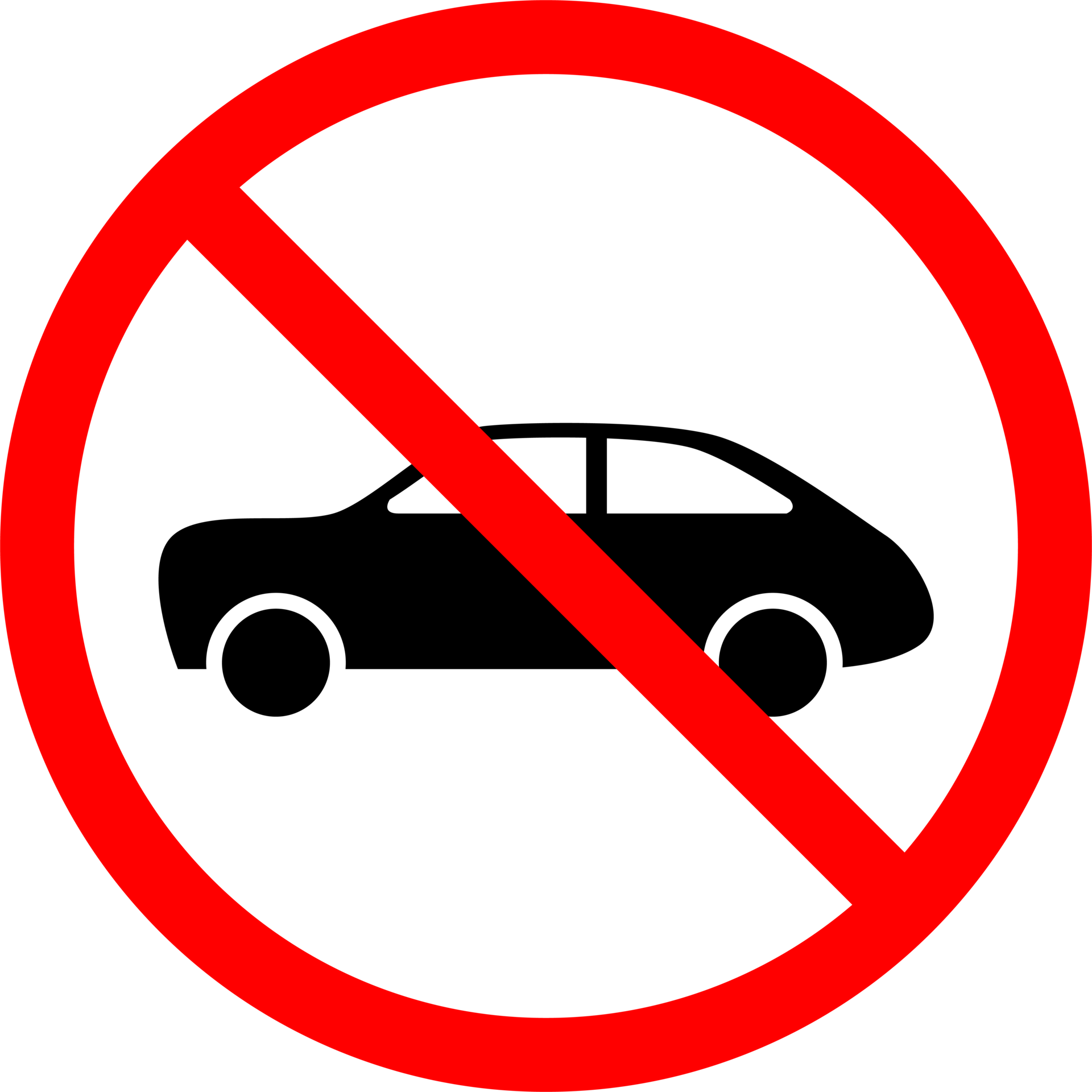 No car allowed prohibition icon sign Do not drive symbol, no cars entry ...