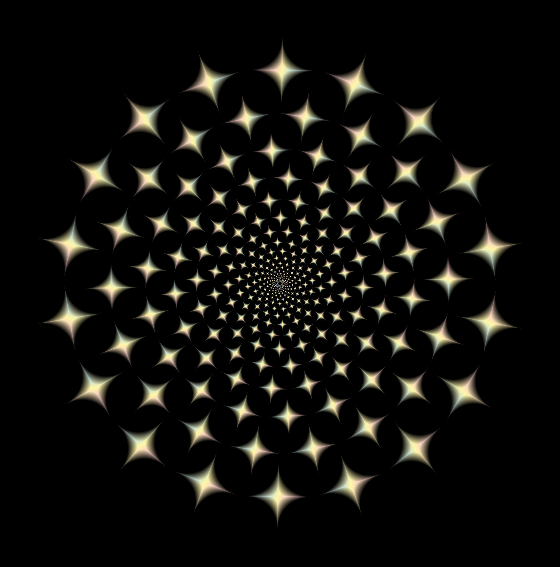 Fibonacci Gradient Blurred Ratio Spiral Vector Pattern 34805821 Vector Art At Vecteezy