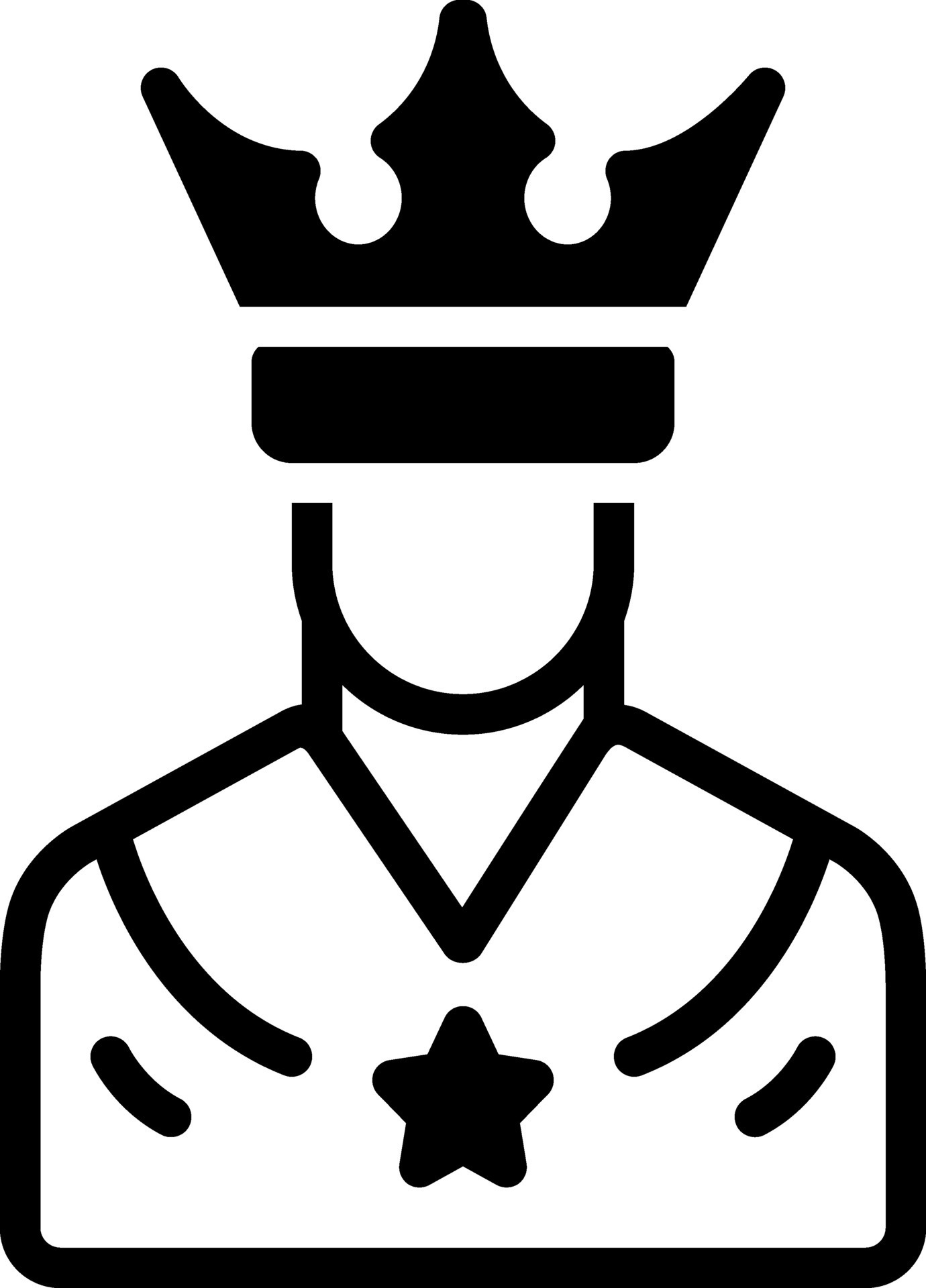 solid icon for noble 34809050 Vector Art at Vecteezy