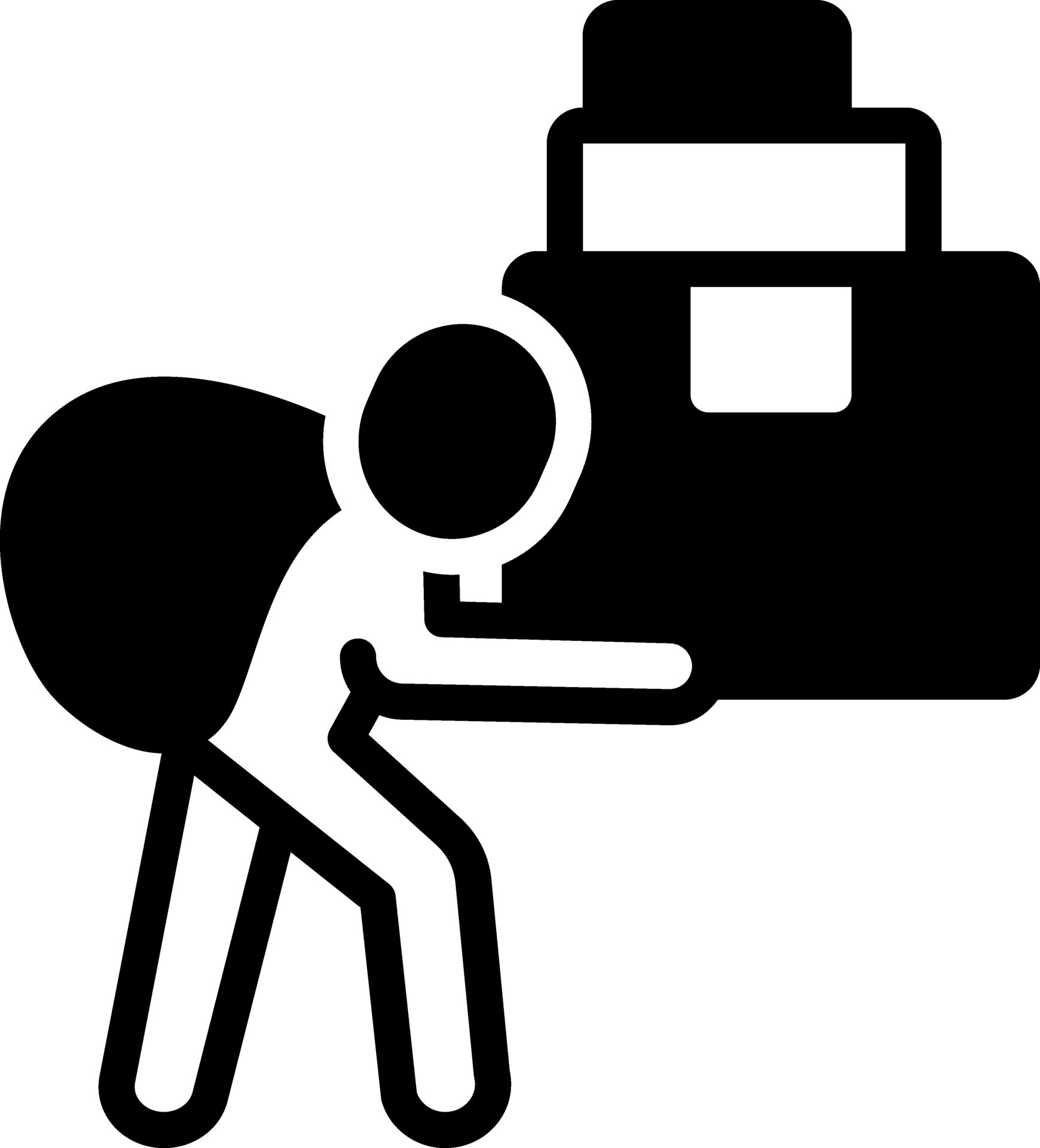 solid icon for carry 34809081 Vector Art at Vecteezy