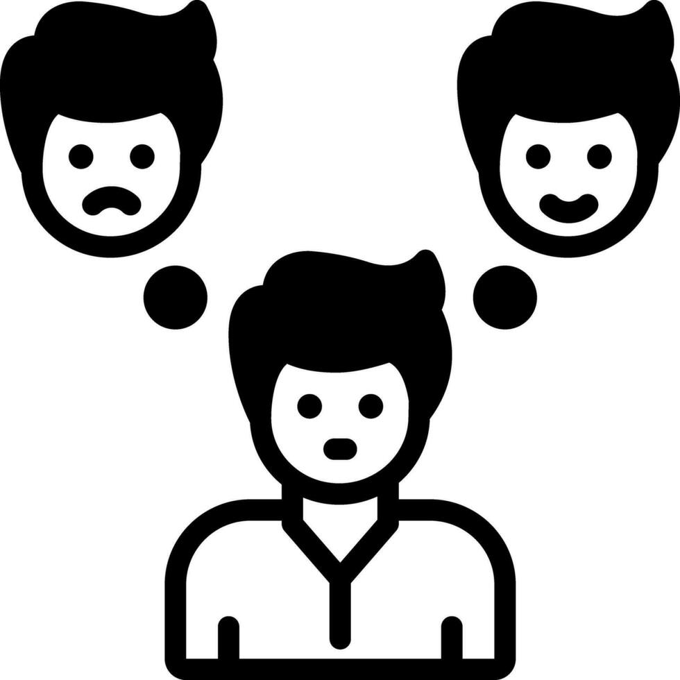 solid icon for personality 34809157 Vector Art at Vecteezy