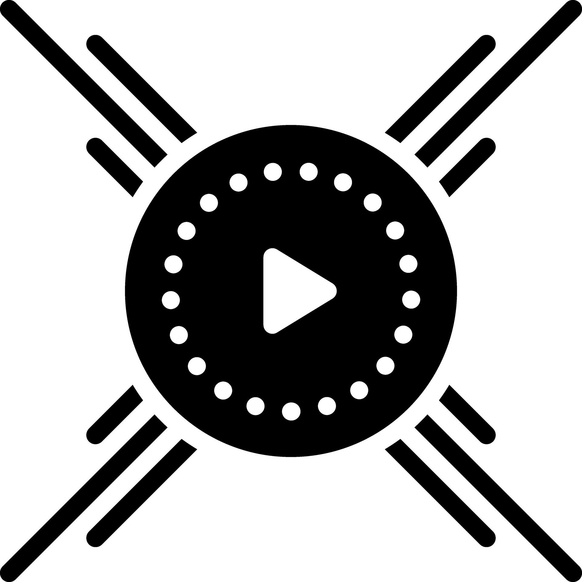 solid icon for play 34809360 Vector Art at Vecteezy