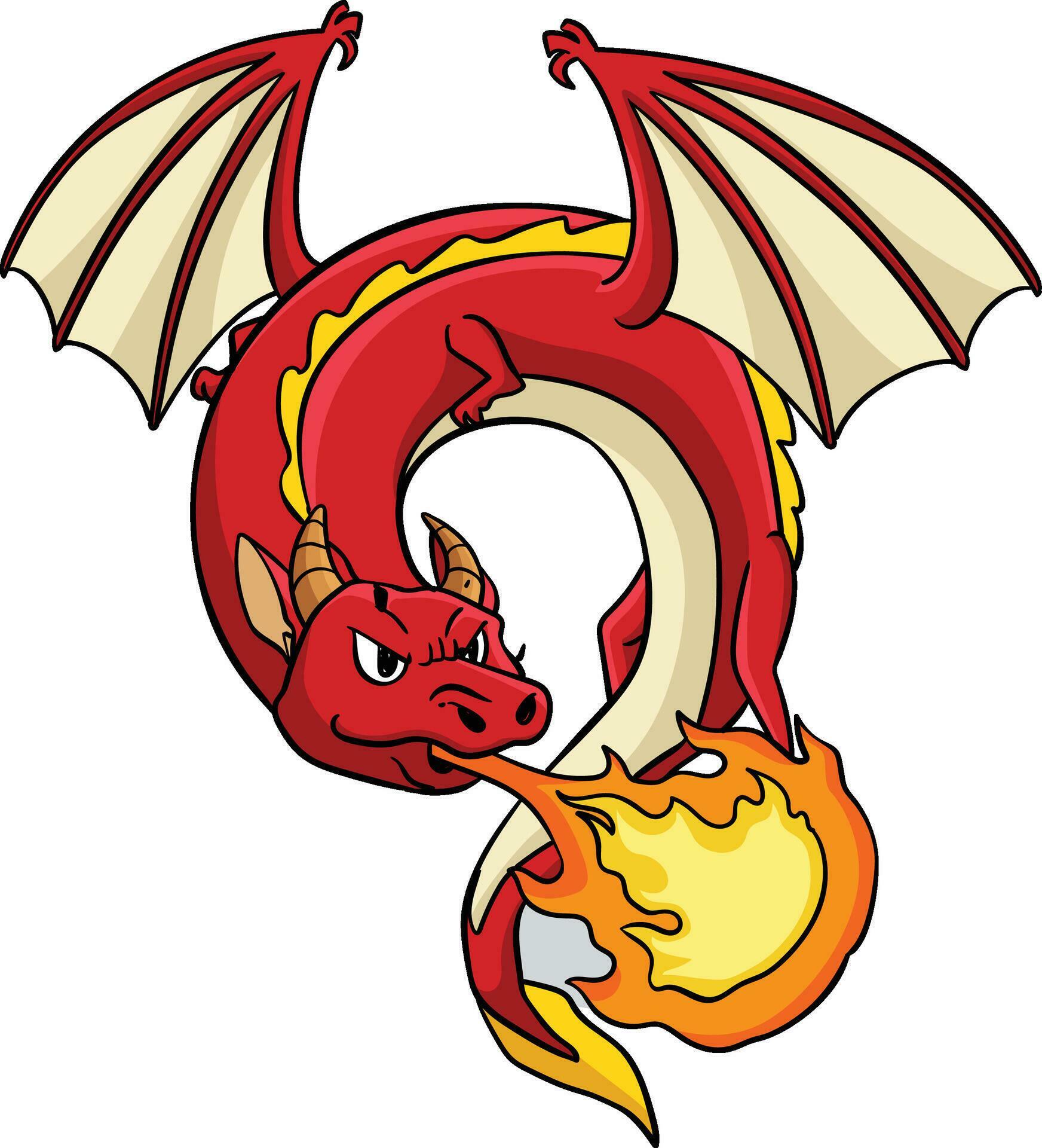 Knight Dragon Cartoon Colored Clipart Illustration 34812102 Vector Art at Vecteezy