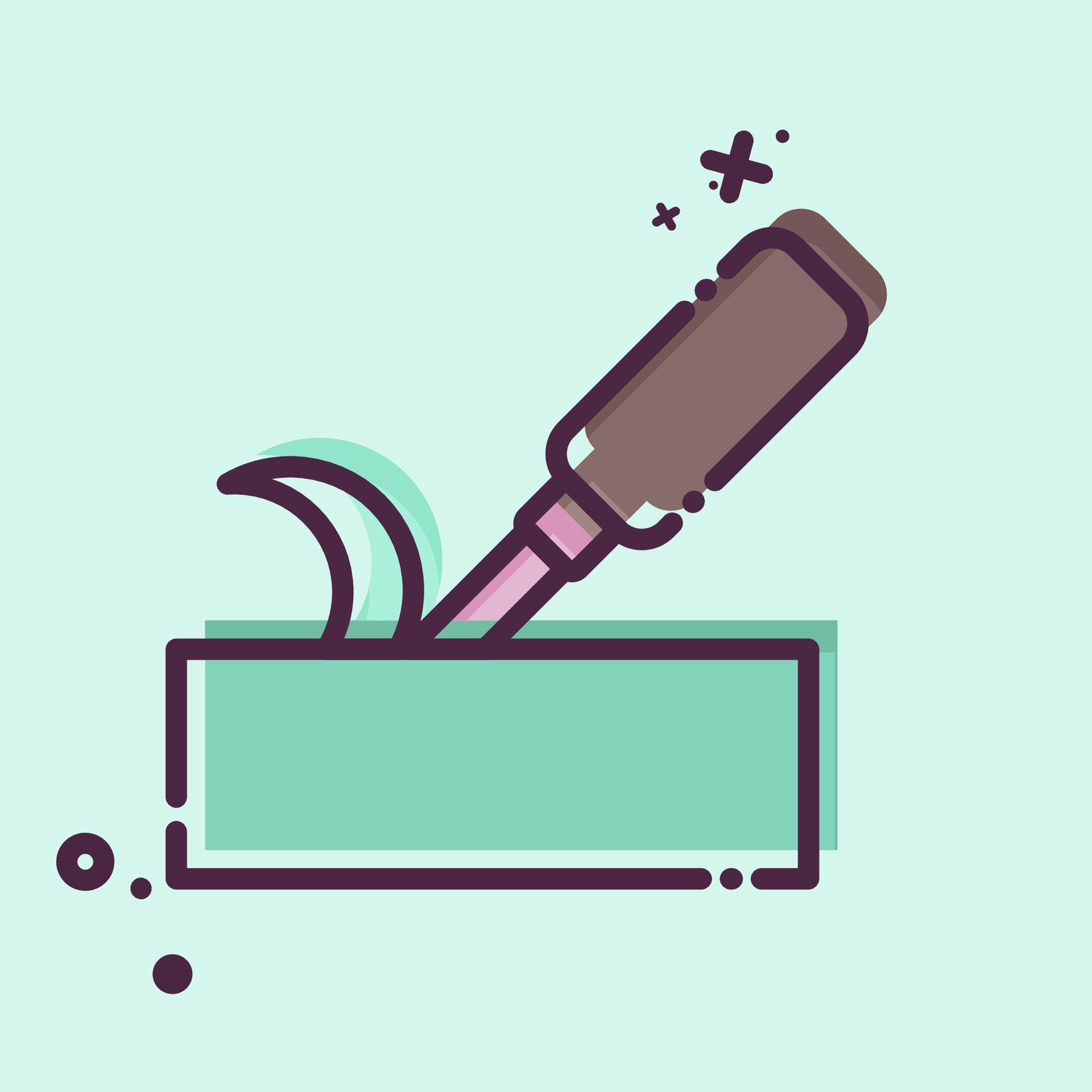 Icon Chisel Related To Carpentry Symbol Mbe Style Simple Design