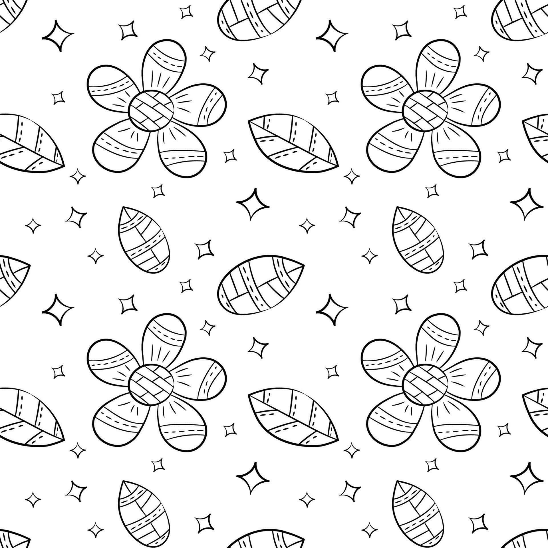 Spring Vector Seamless Pattern 34819251 Vector Art At Vecteezy